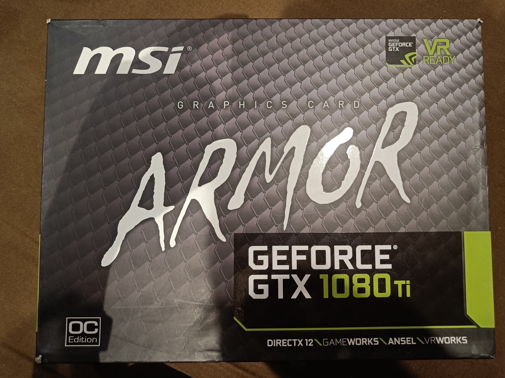 MSI Armor NVidia GTX 1080 Ti 11GB - HardverApró