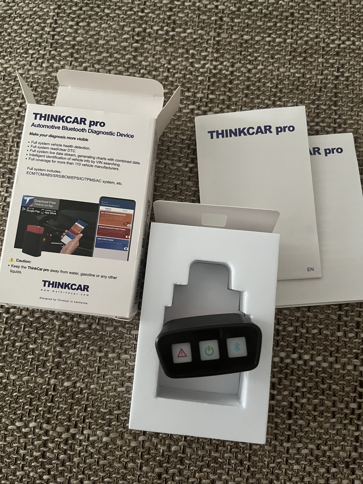 Thinkcar Pro TKCA3 autódiagnosztikai eszköz ÚJ - 1 Éves előfizetéssel ...