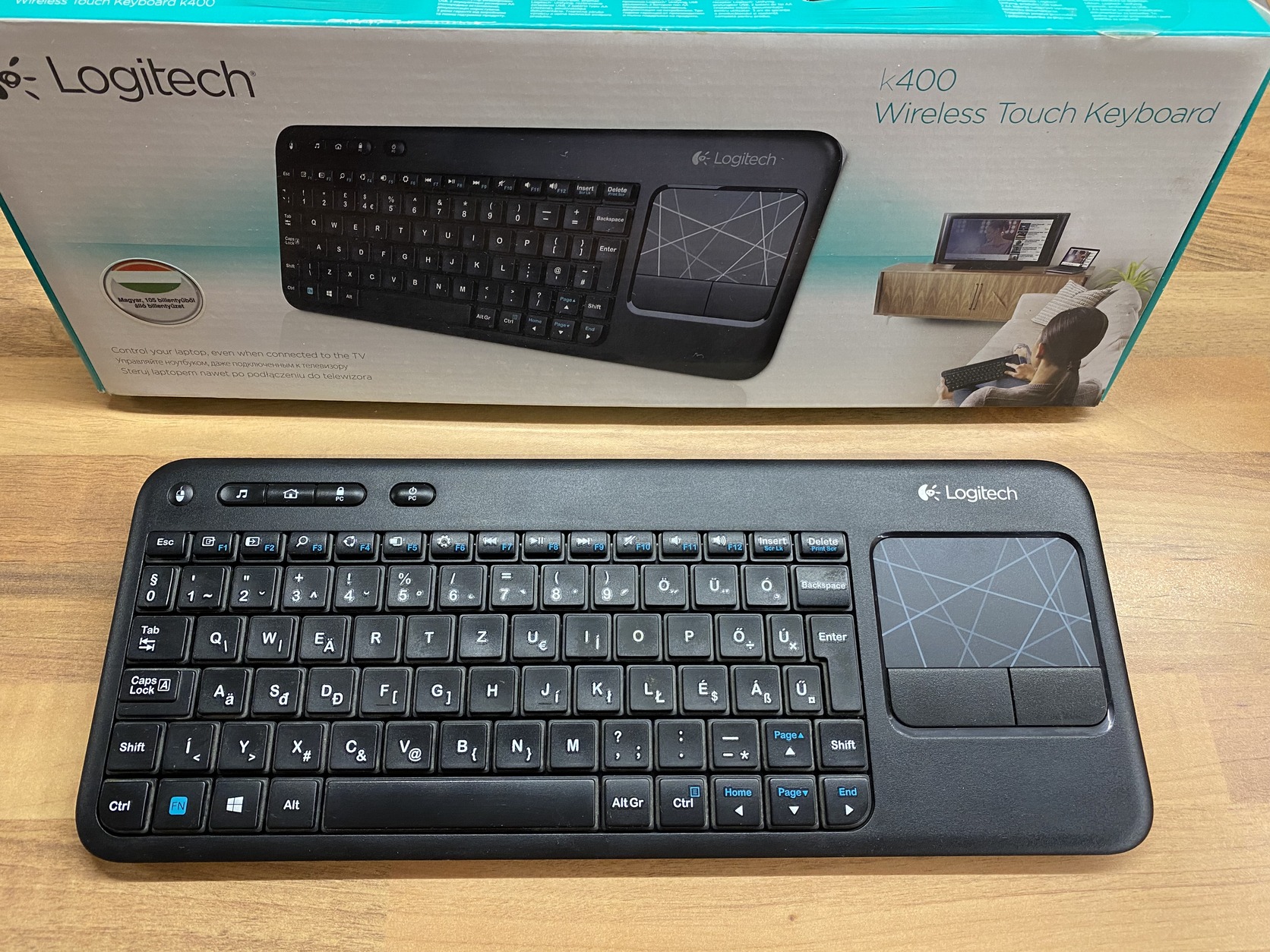 Logitech k400r vezeték nélküli kompakt billentyűzet - HardverApró