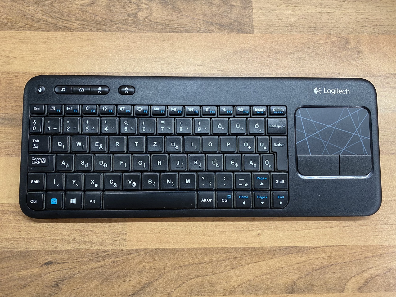 Logitech k400r vezeték nélküli kompakt billentyűzet - HardverApró