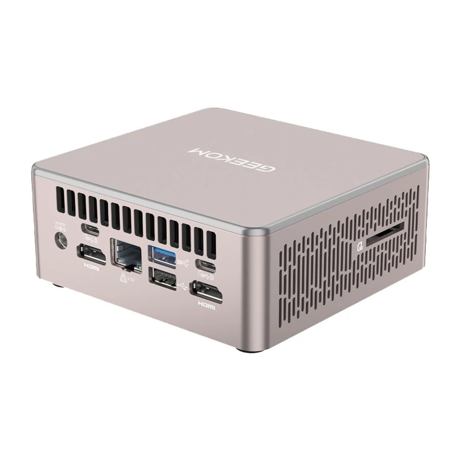 GEEKOM A5 Mini PC, AMD Ryzen 7 5800H 8 mag 4,40 GHz-ig, 32 GB RAM 512 ...