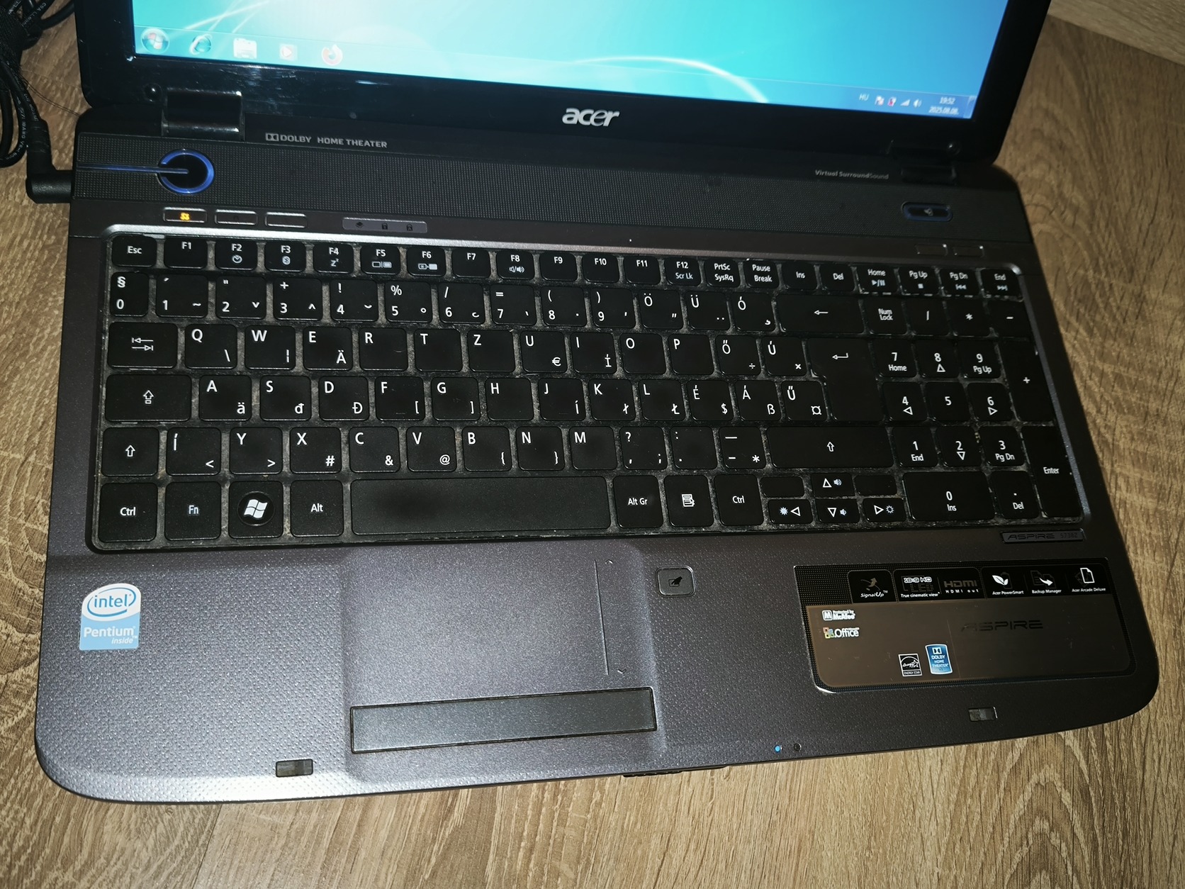 Acer aspire 5738z laptop - HardverApró