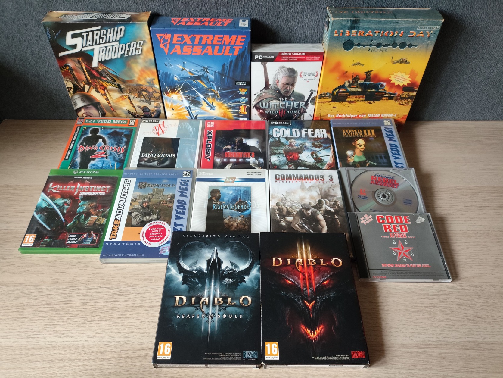 Big box, dvd tokos PC játékok - HardverApró