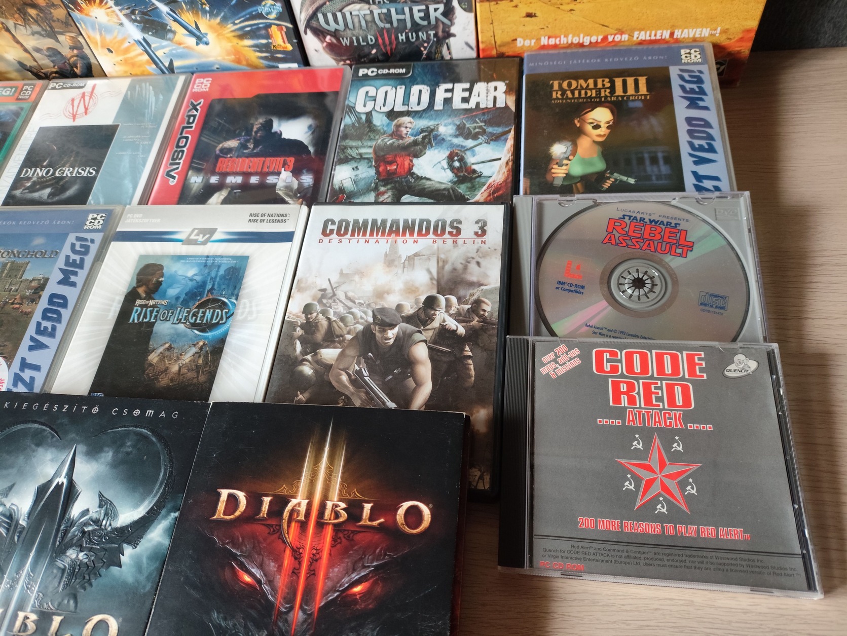 Big box, dvd tokos PC játékok - HardverApró