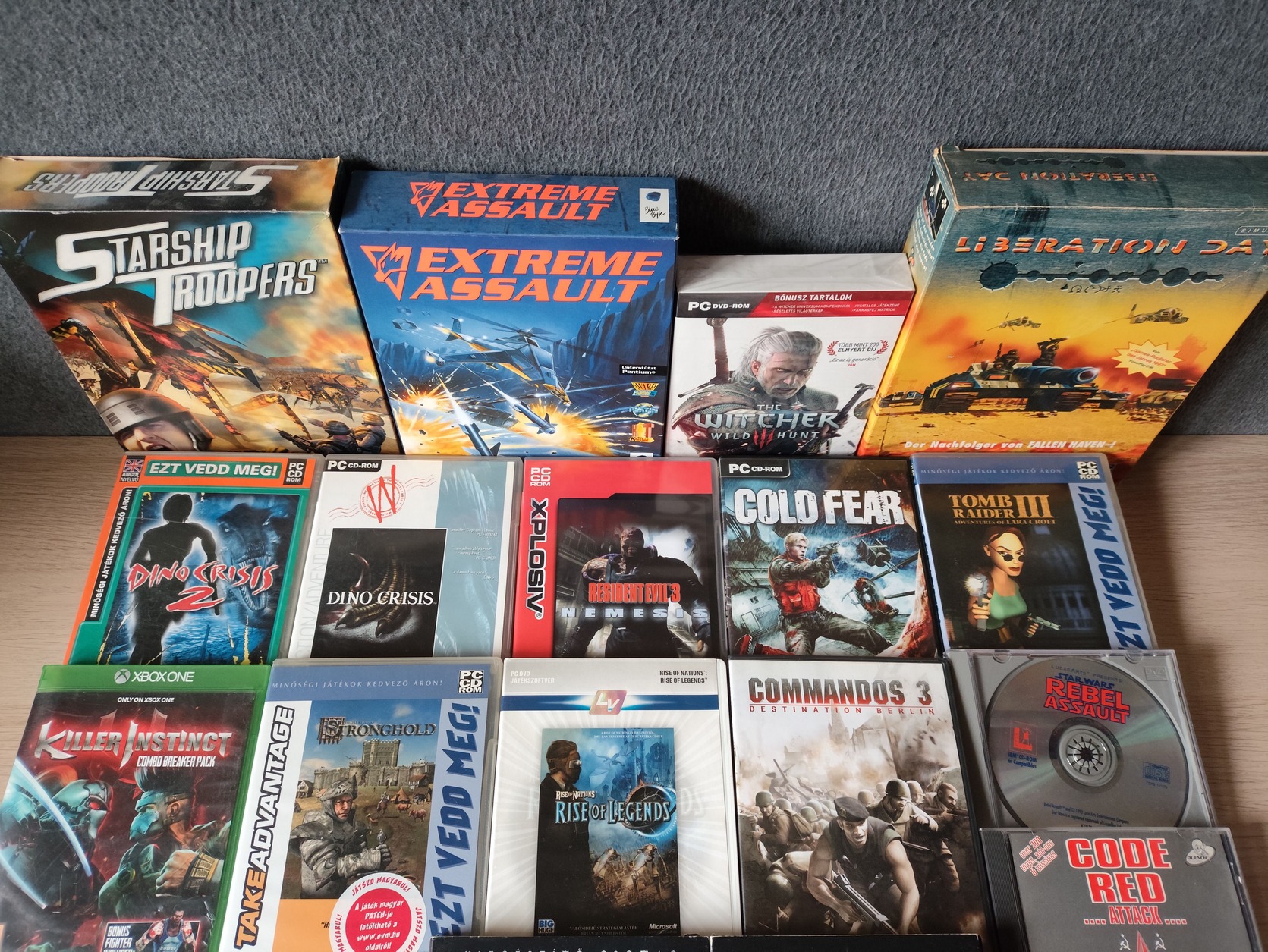 Big box, dvd tokos PC játékok - HardverApró