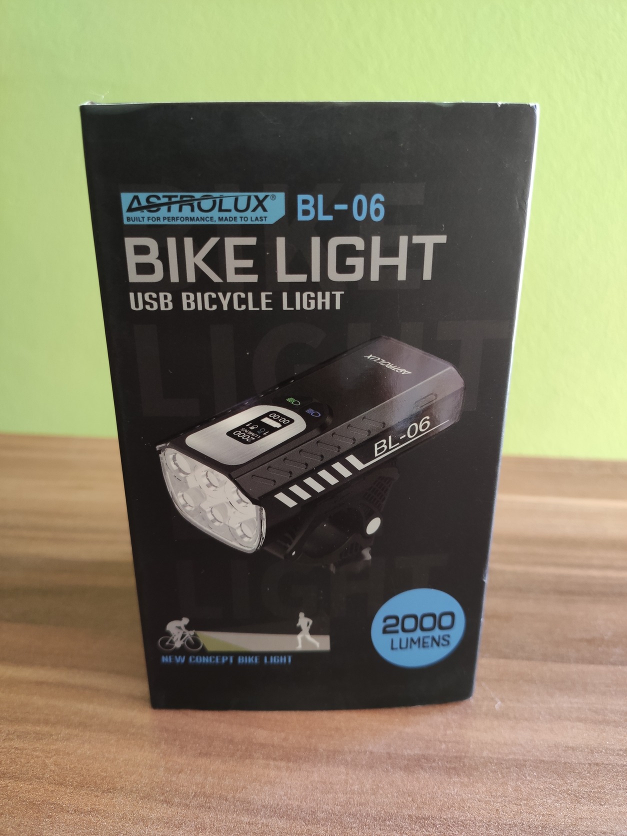 Astrolux BL06 Kerékpár lámpa / Tompított&Távolsági / 2000Lumen ...