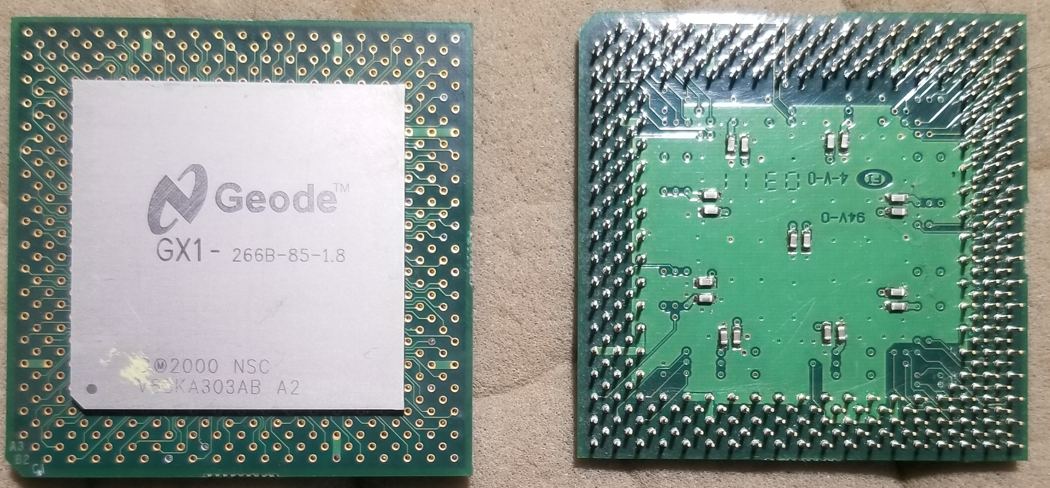 National Semiconductor Geode GX-1 - HardverApró