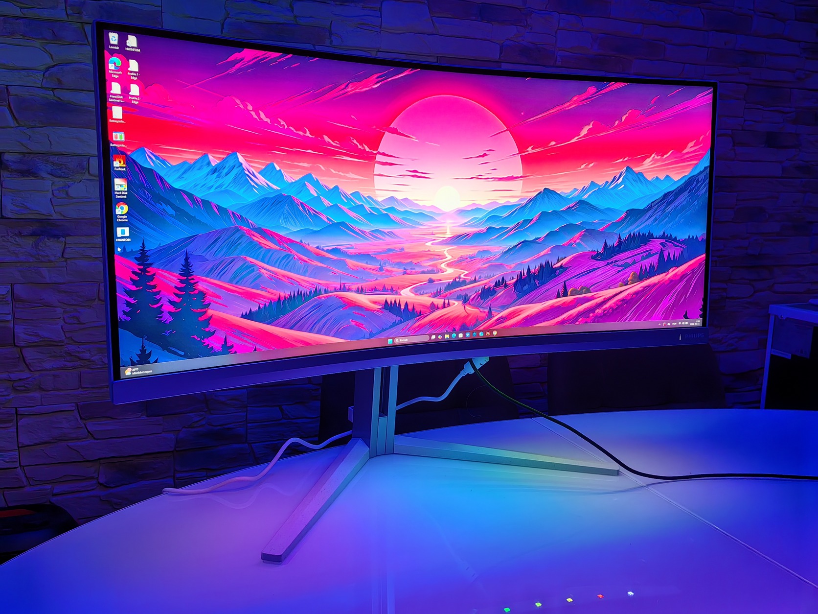 Philips Evnia Ultrawide Gamer Monitor!34"/3440x1440/Mini LED/1400nit ...