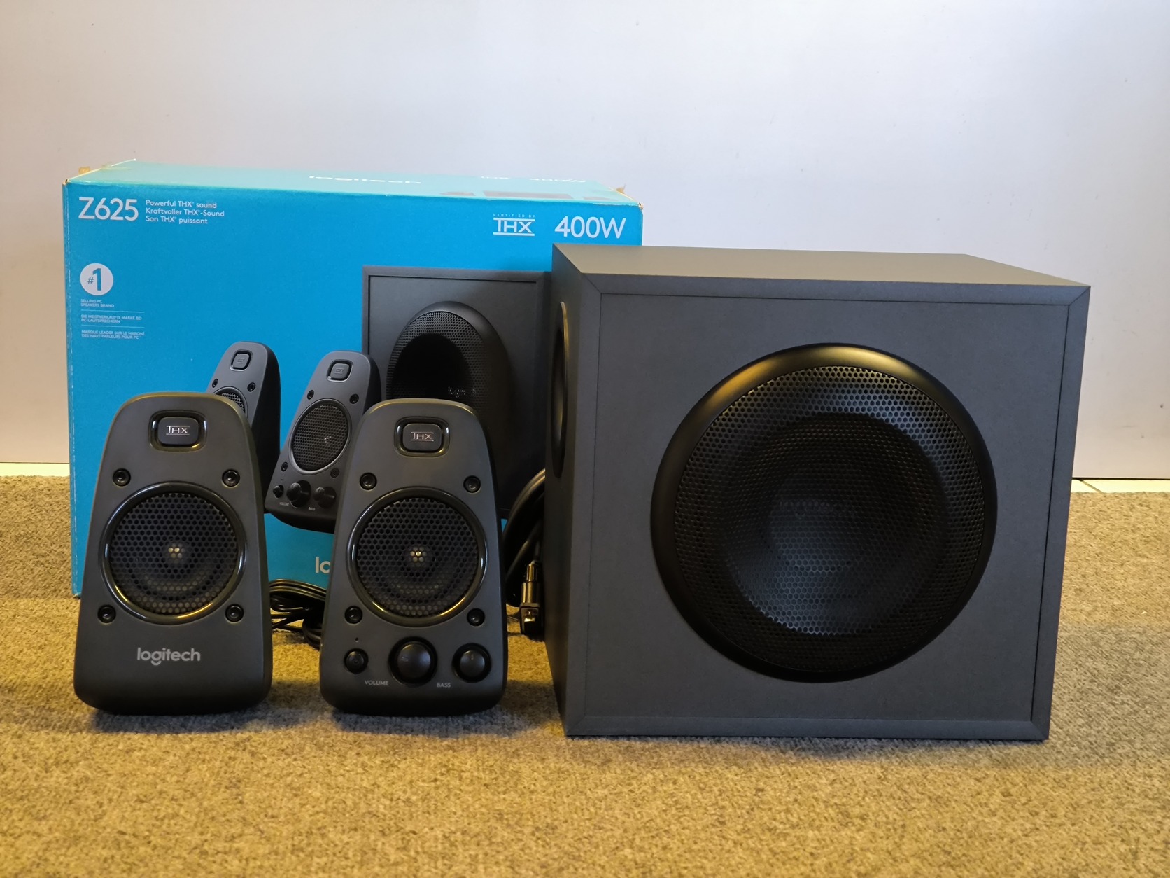 Logitech Z625 THX 2.1 hangfalszett ELADÓ! - HardverApró