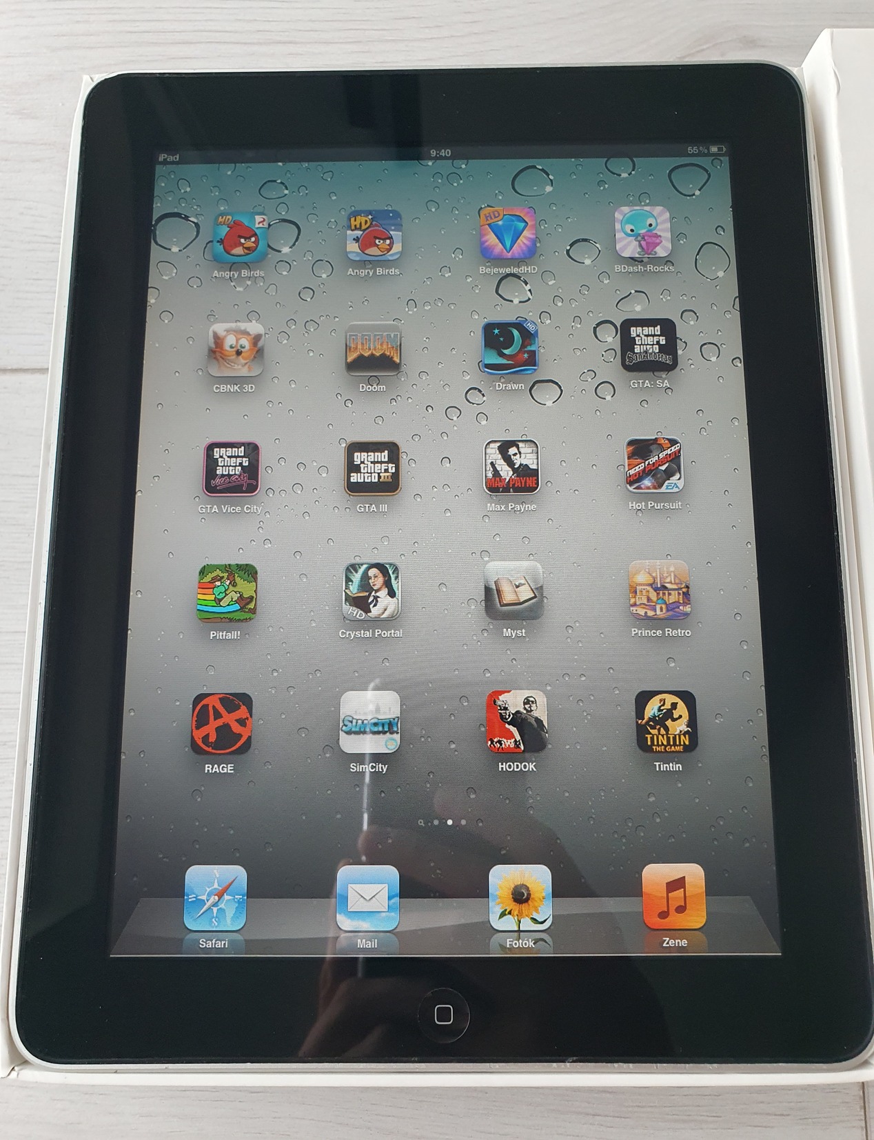 Apple IPad 1th GEN 64GB Model A1219 első szériás retro tablet - HardverApró