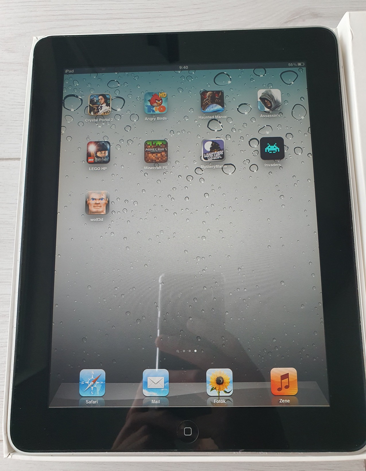 Apple IPad 1th GEN 64GB Model A1219 első szériás retro tablet - HardverApró