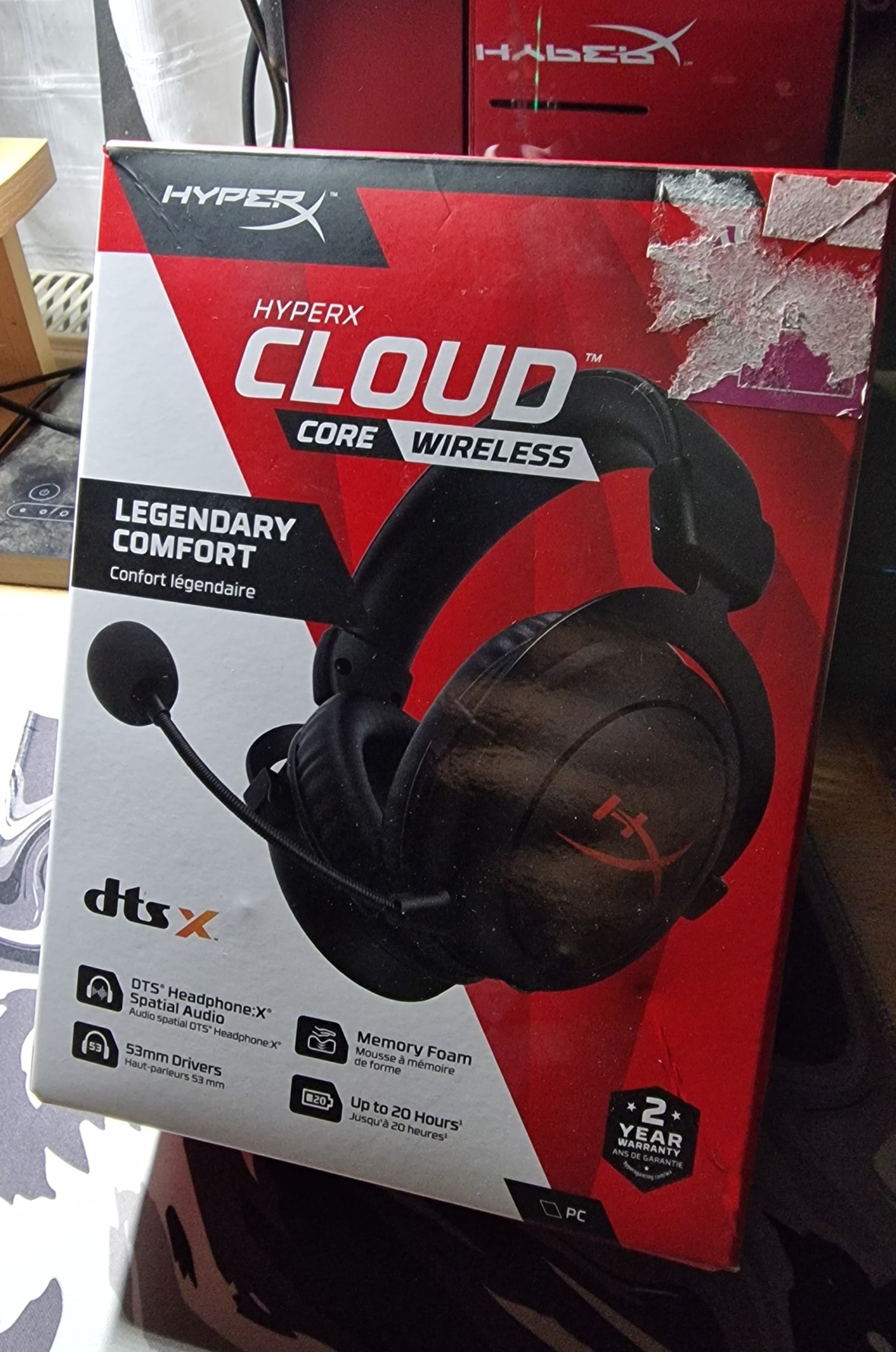 HyperX Cloud Core Wireless. - HardverApró