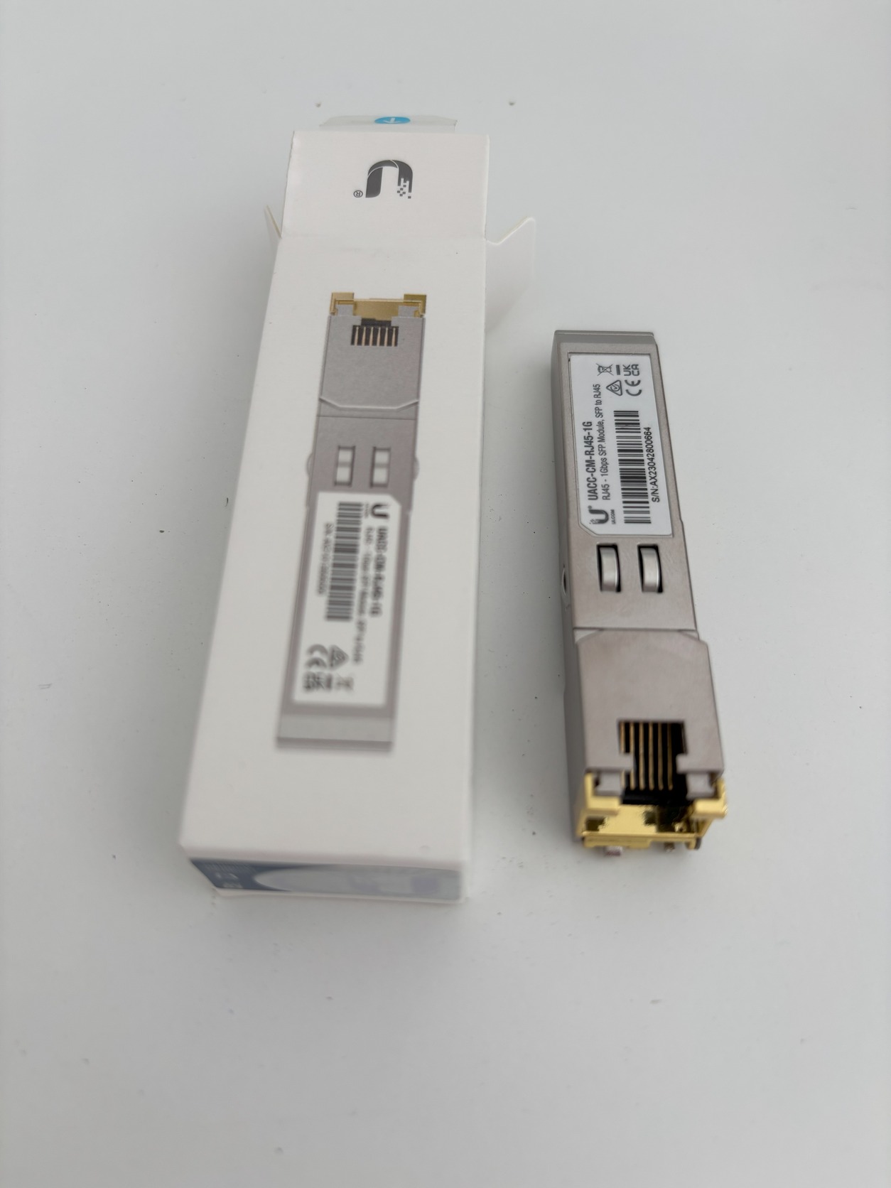 SFP to RJ 45 gigabites modulok (Mikrotik S-RJ01 és XS+DA0001, Unifi ...