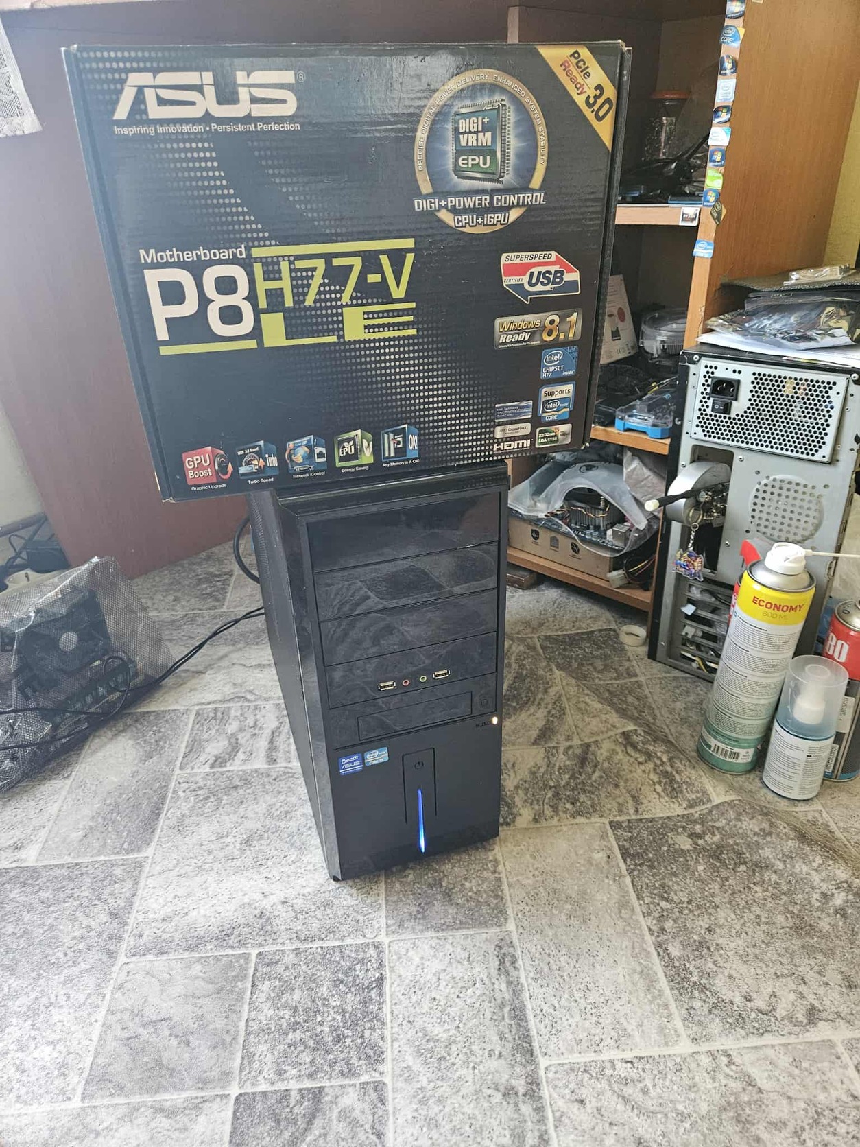 ASUS PC: i5:3470/20GB RAM/120Gb SSD/1TB HDD/ATI HD 5450/ Win 11+ Office ...