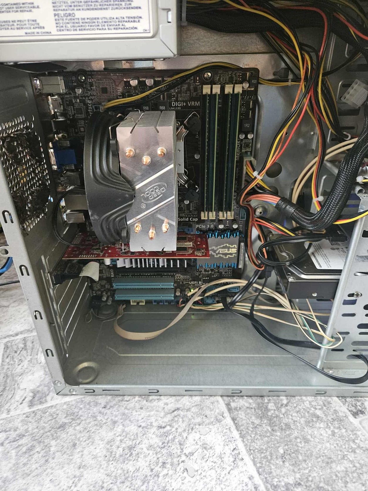 ASUS PC: i5:3470/20GB RAM/120Gb SSD/1TB HDD/ATI HD 5450/ Win 11+ Office ...
