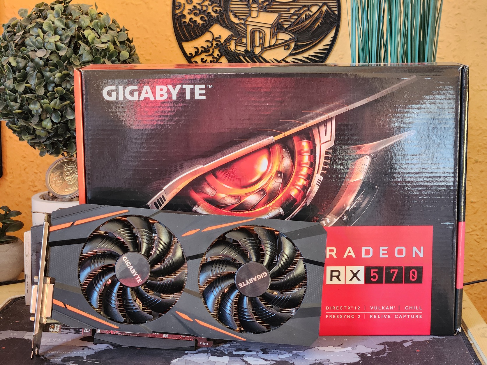 Gigabyte Radeon RX 570 GAMING 4G - HardverApró