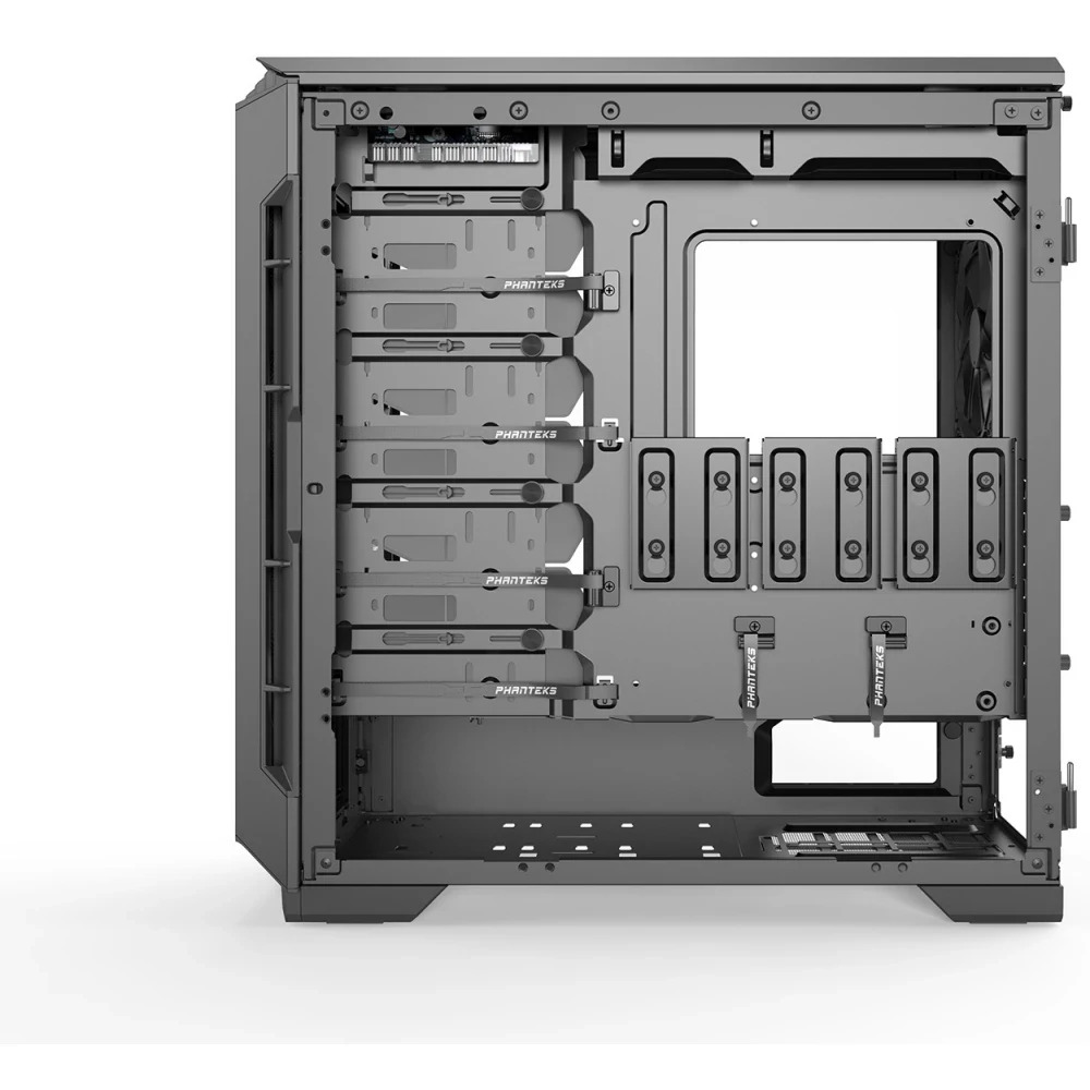 Phanteks Eclipse P600S Black - Silent ATX / E-ATX Fekete Edzett Üveg ...