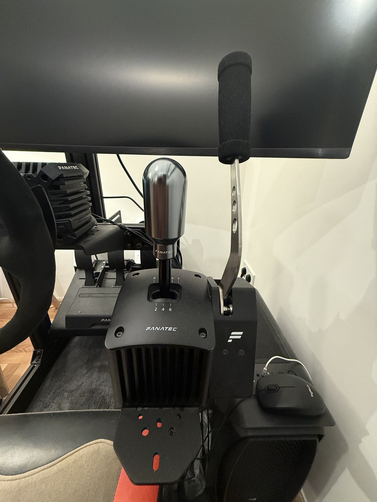Eladó komplett szimulátor szett Fanatec + Simlab GT1 Evo + Samsung G9 ...