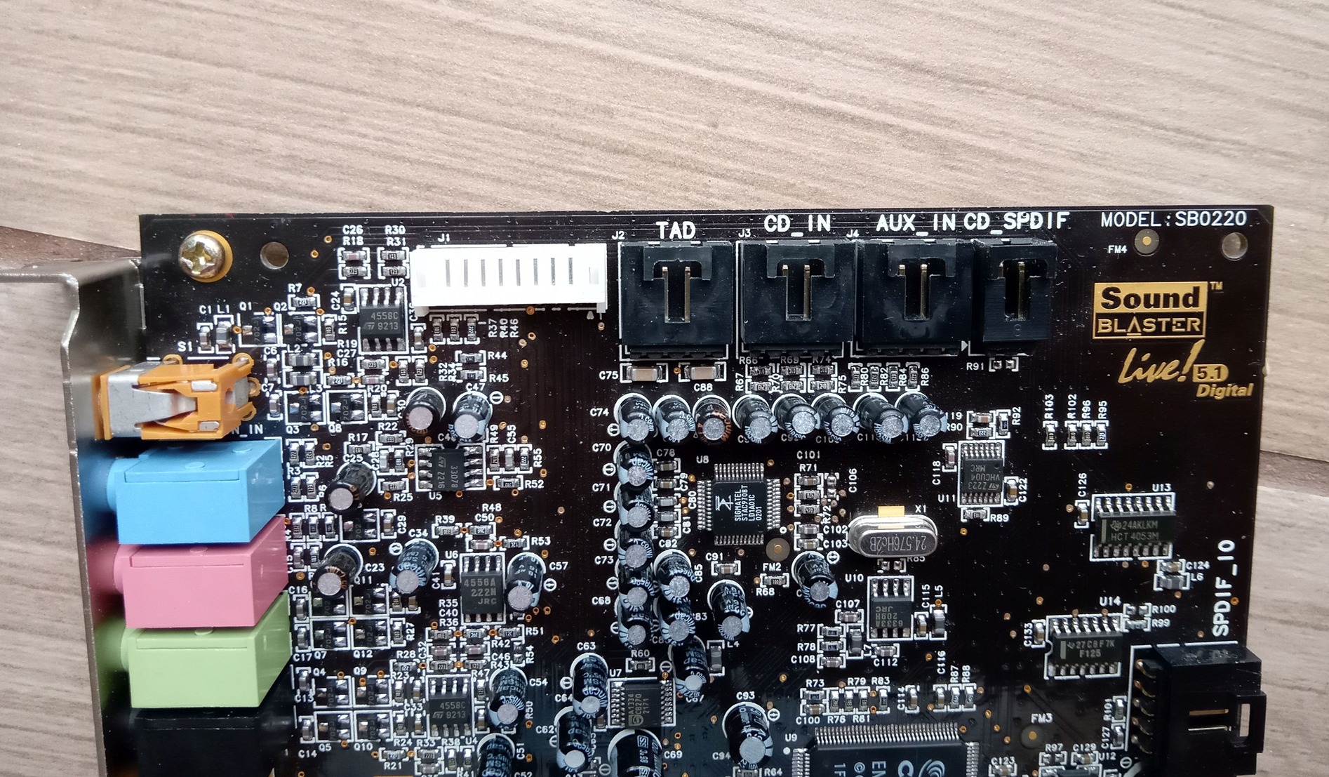 Creative Soundblaster Live 5.1 (SB0220) PCI hangkártya - HardverApró
