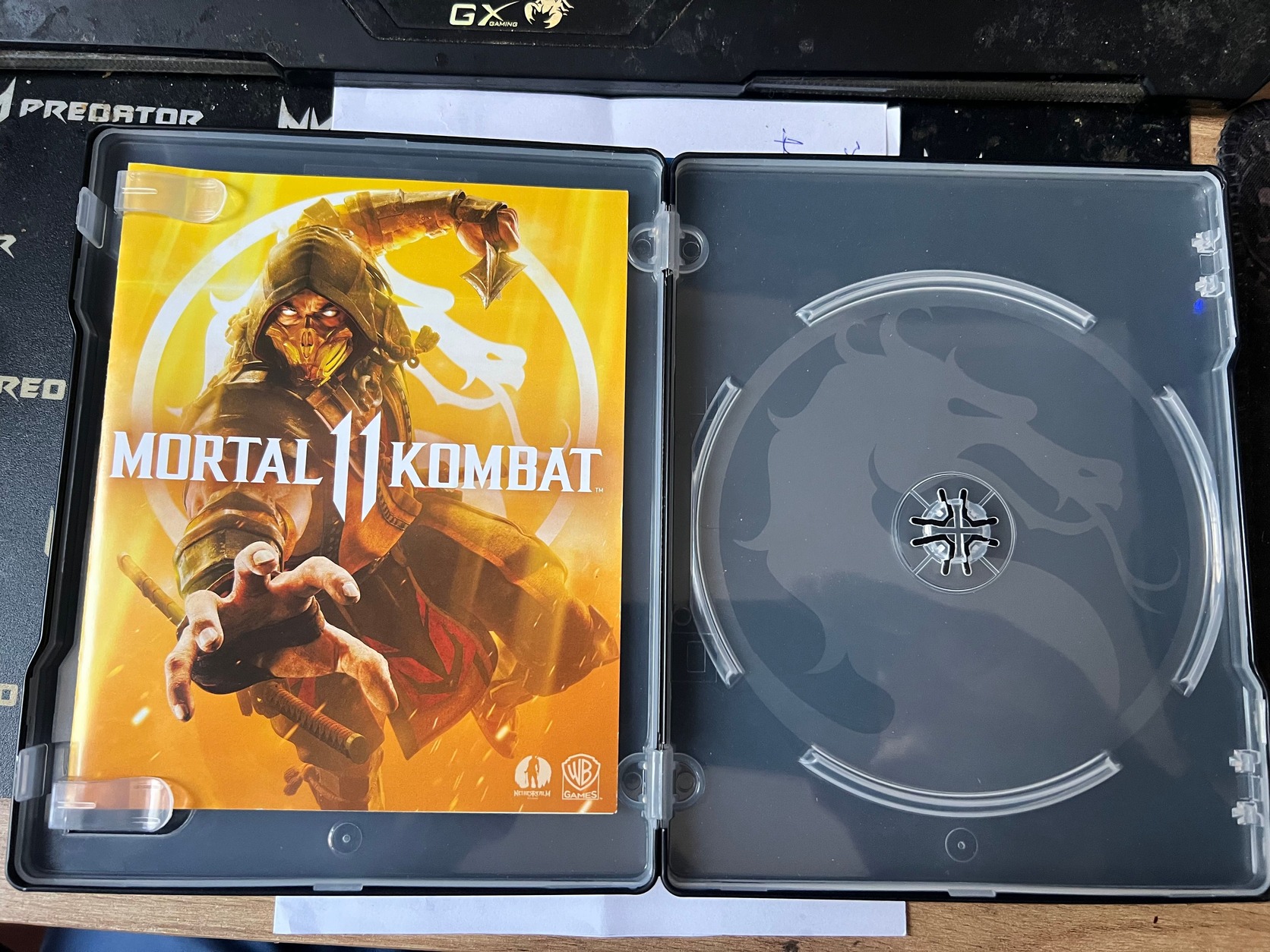 Mortal kombat 11 PS4 premium steelbook - HardverApró