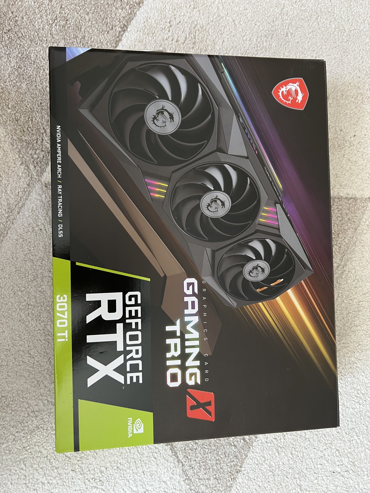 MSI GeForce RTX 3070 Ti GAMING X TRIO 8G - HardverApró