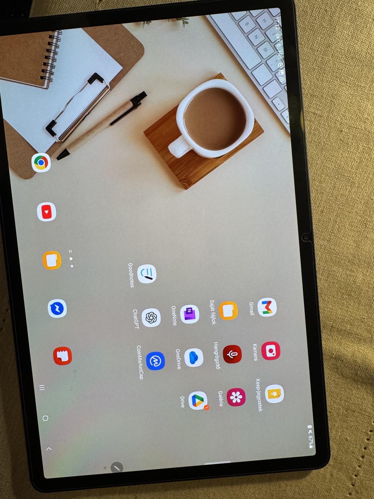 Samsung S7+ tablet 128 GB, Wi-Fi, 12.4 Super AMOLED - HardverApró