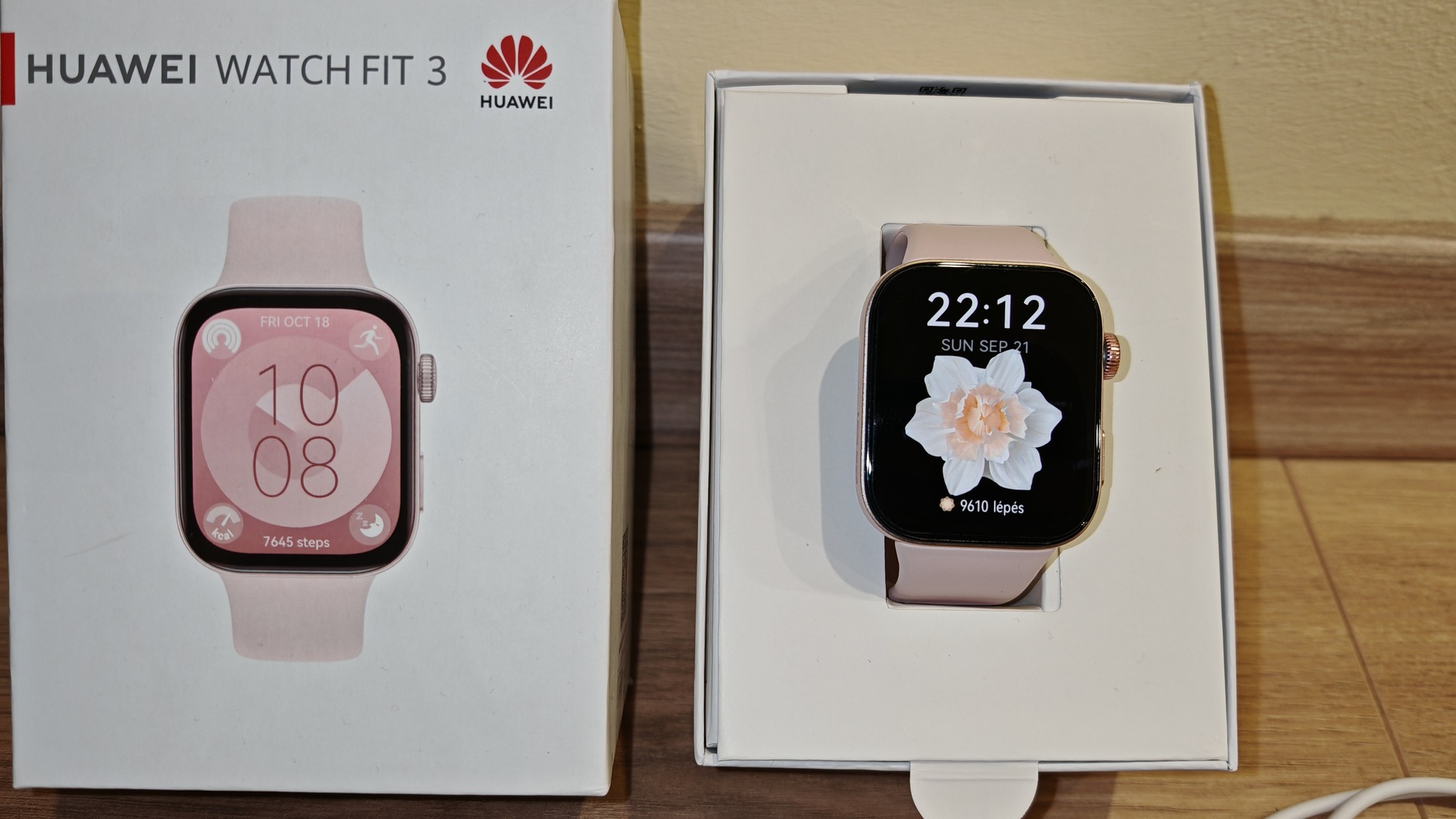 Huawei watch fit 3 active pink garanciális eladó - HardverApró