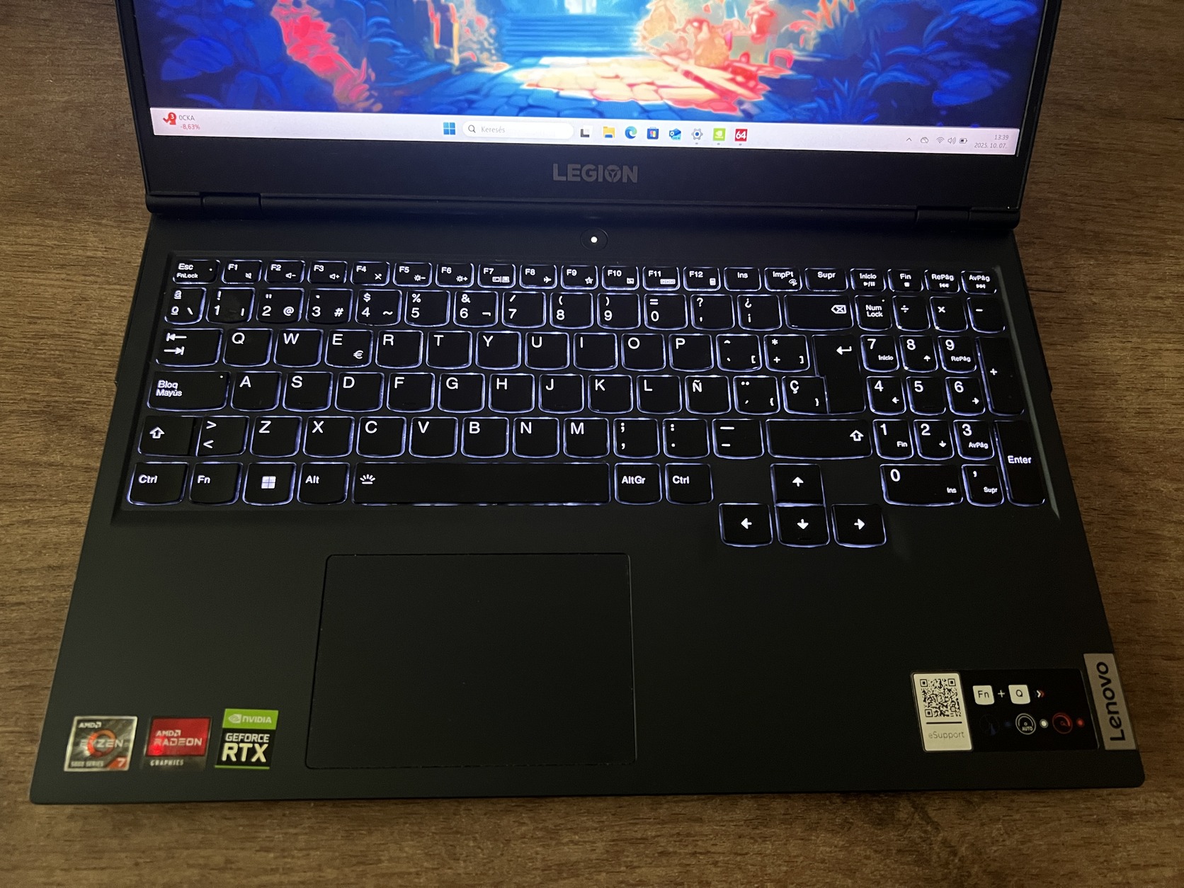 Lenovo Legion Brutál Gamer Laptop 2K 165Hz Ryzen 7 5800H 16GB 1TB SSD ...