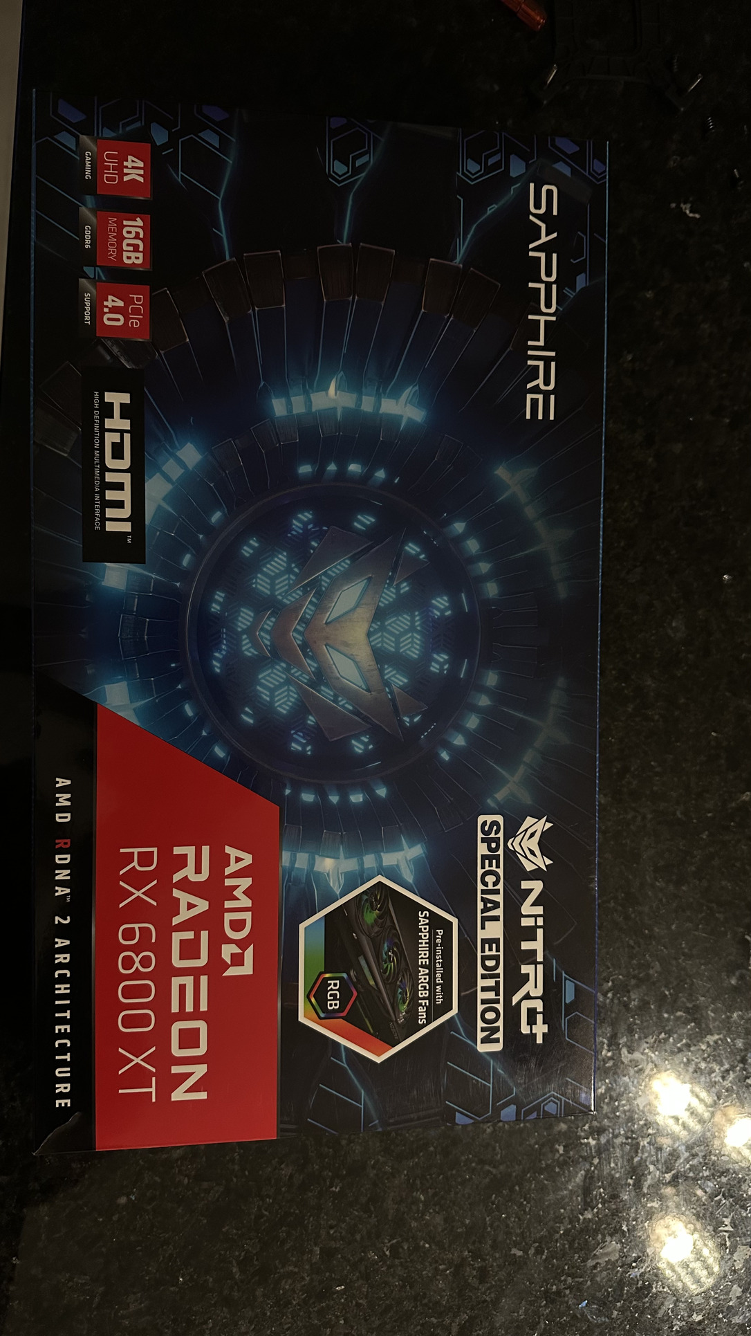 SAPPHIRE AMD RADEON RX 6800XT nitro+ Special edition gpu - HardverApró