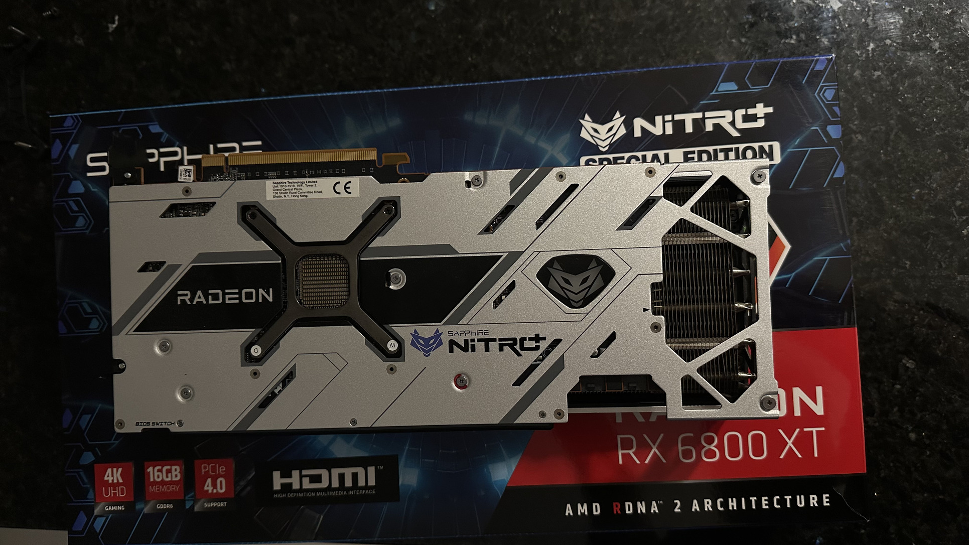 SAPPHIRE AMD RADEON RX 6800XT nitro+ Special edition gpu - HardverApró