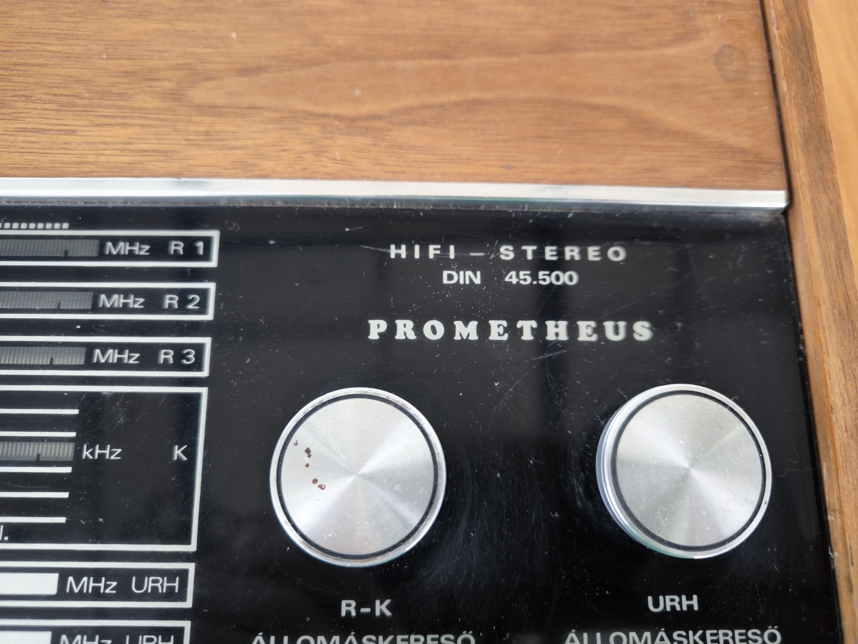 Videoton Prometheus RA 5350 S nagyon ritka rádiós erősítő, szép gyári ...