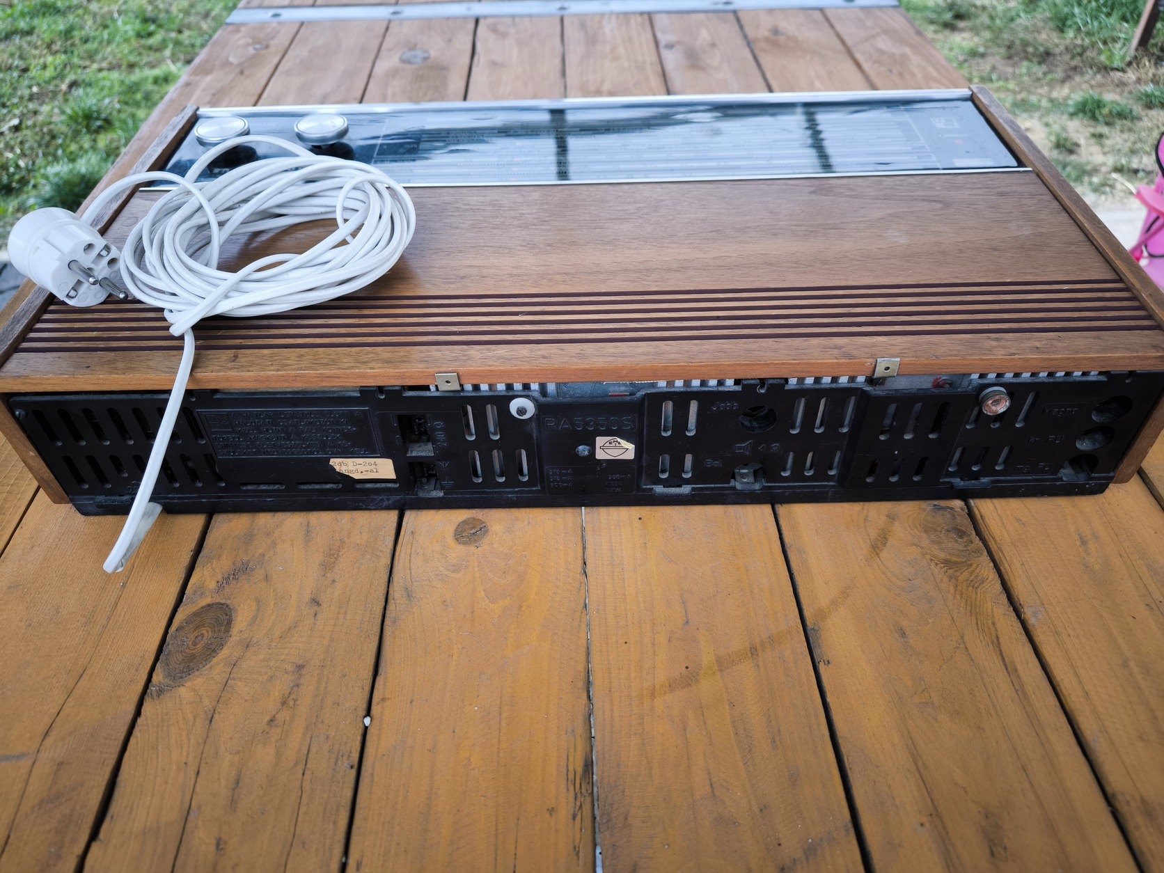 Videoton Prometheus RA 5350 S nagyon ritka rádiós erősítő, szép gyári ...