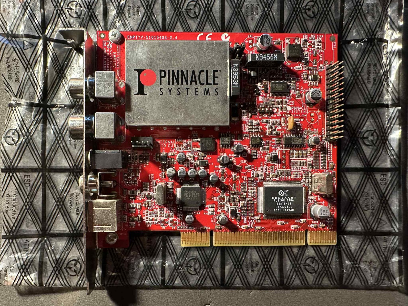 Két darab PCI TV Tuner kártya egyben - Videómagnó digitalizáláshoz is ...