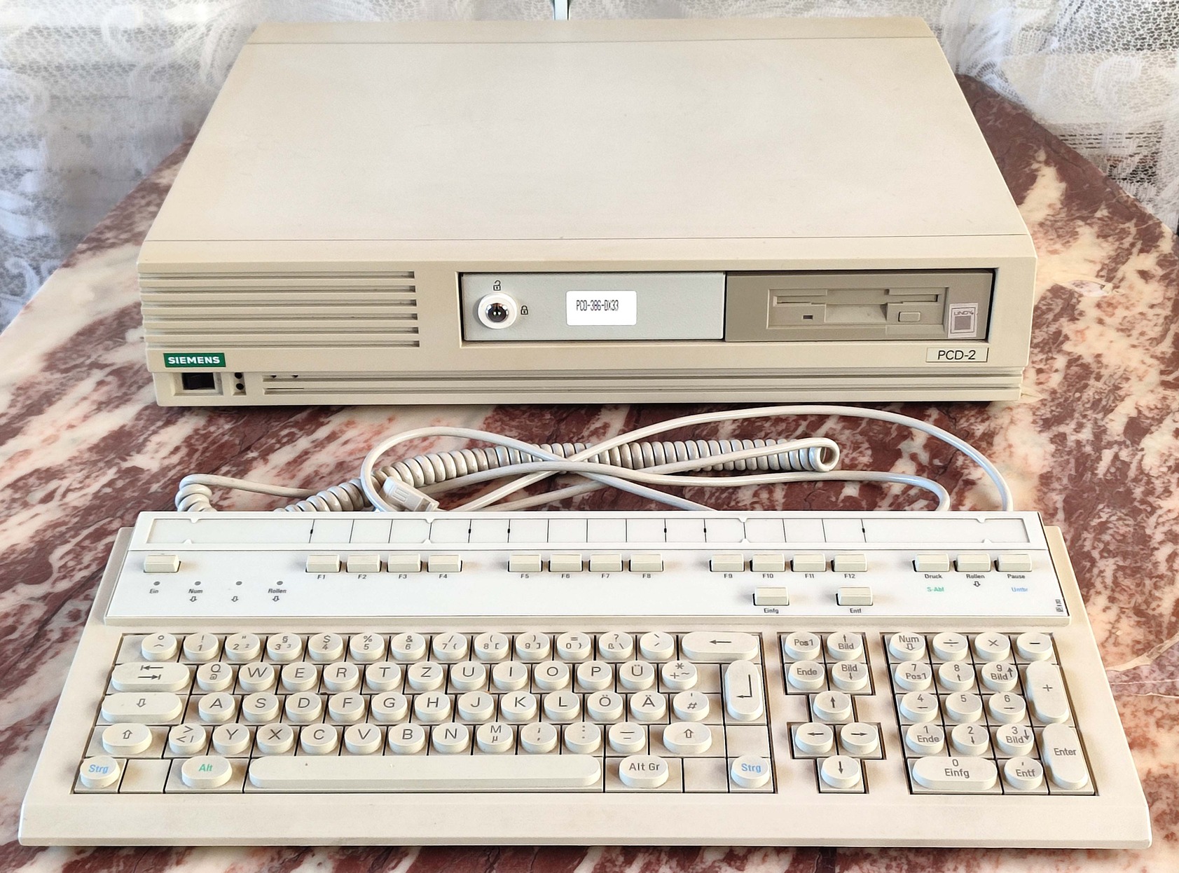 Siemens PCD-2 prémium kategóriás retro 386-os számítógép (újabb képek ...