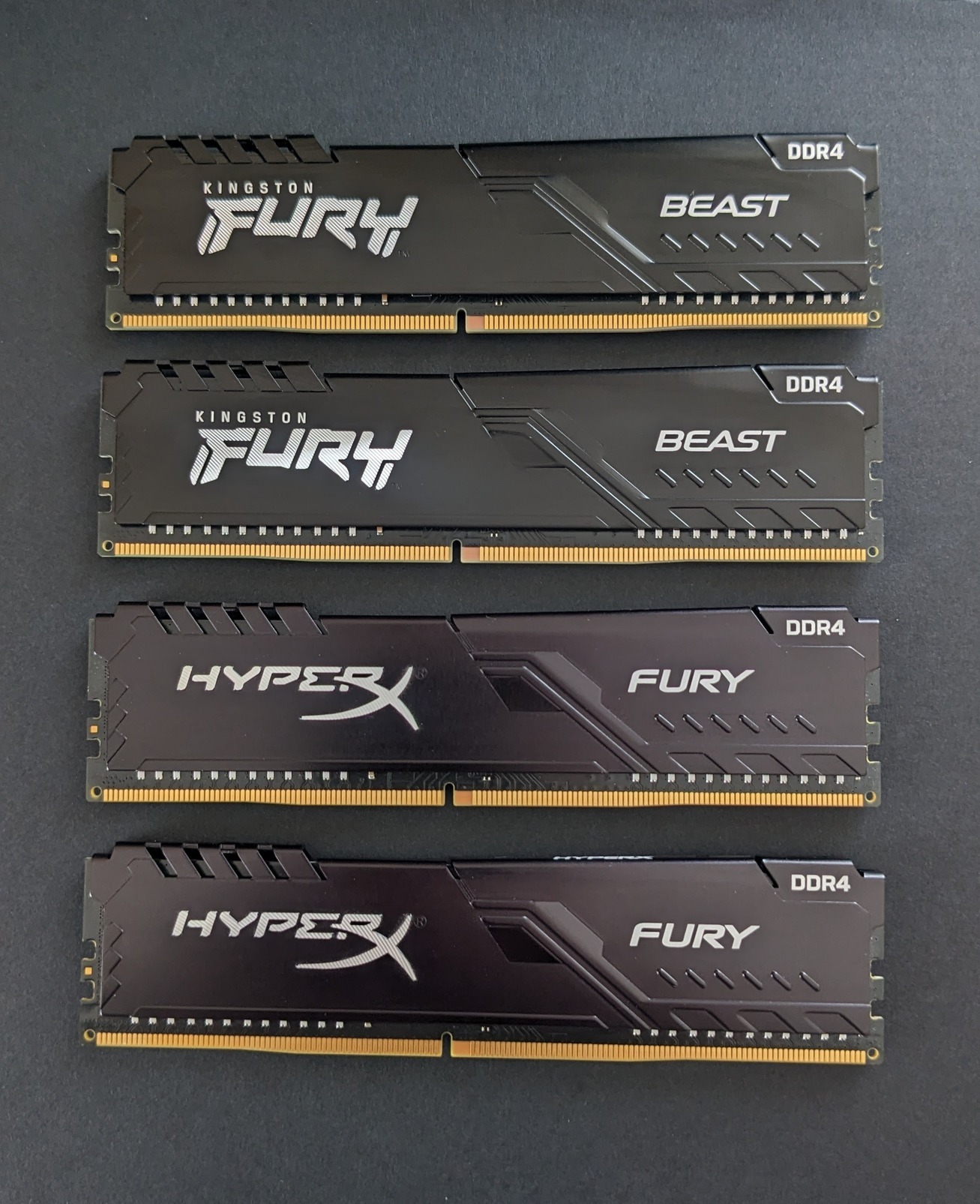 Kingston HyperX Fury 32 GB DDR4 RAM 2 DB KIT (4x8GB) - HardverApró