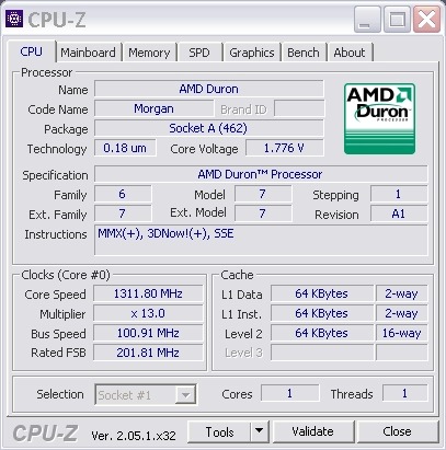 Asus A7S333 + AMD Duron + 2x1 GB DDR RAM - HardverApró