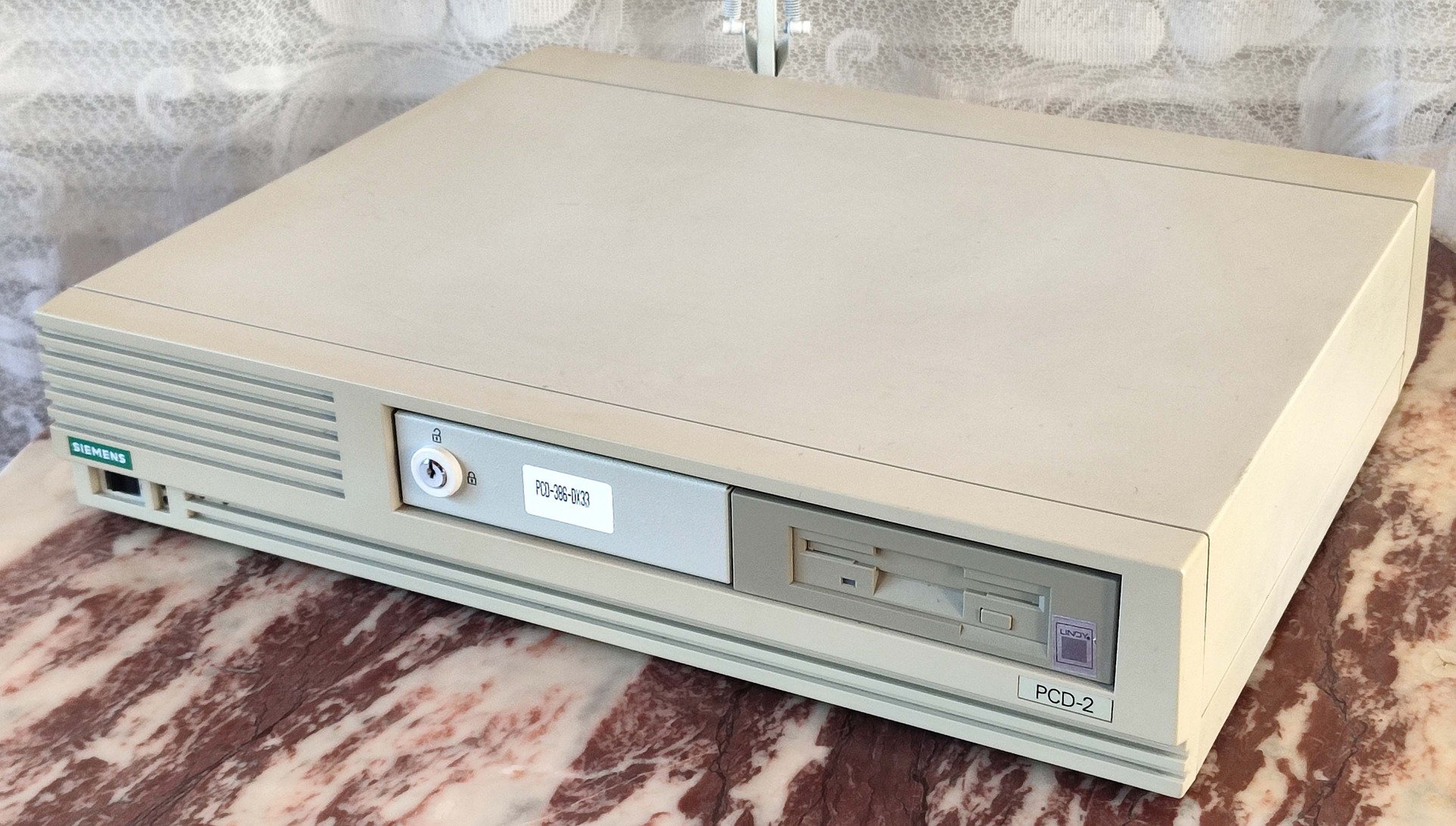 Siemens PCD-2 prémium kategóriás retro 386-os számítógép - HardverApró