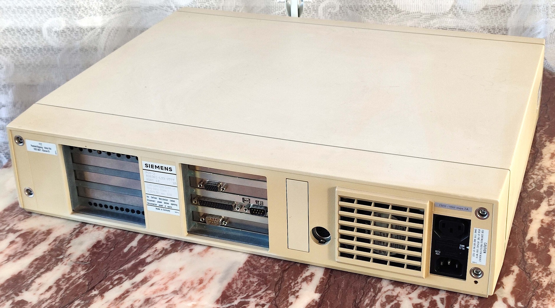 Siemens PCD-2 prémium kategóriás retro 386-os számítógép - HardverApró