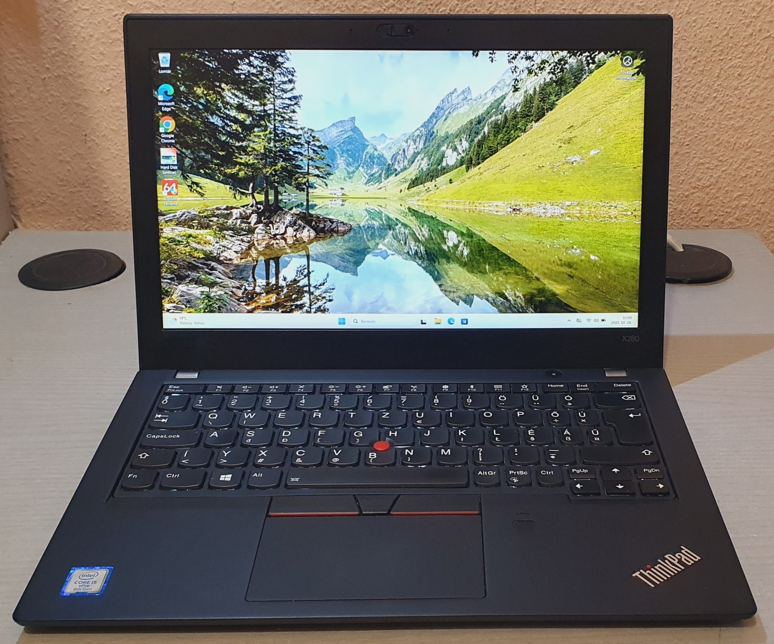 Lenovo Thinkpad X280 12.5" i3-8130U, 8GB ram, 256GB NVMe SSD, HDMI ...