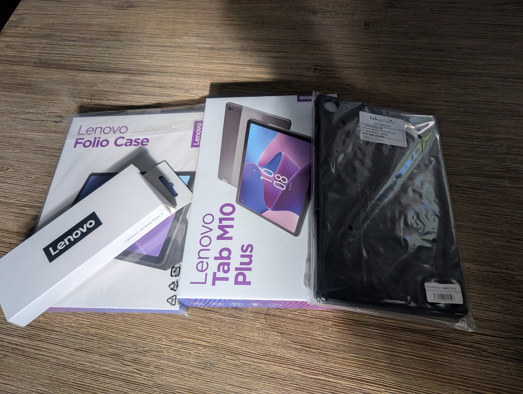 Lenovo Tab M10 Plus 3rd Gen (TB128XU) tablet, 4GB, 128GB, LTE + gyári ...