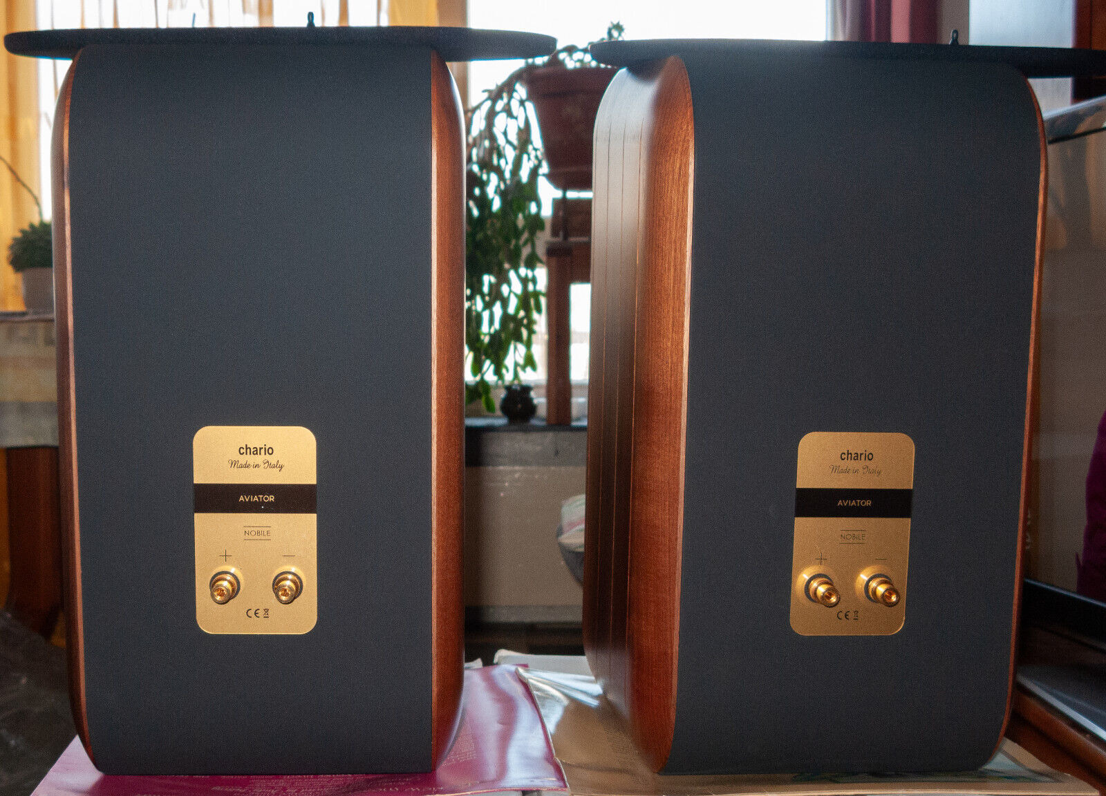 Chario Aviator Nobile 2 utas high-end hangfalpár FÉLÁR szinte új még ...