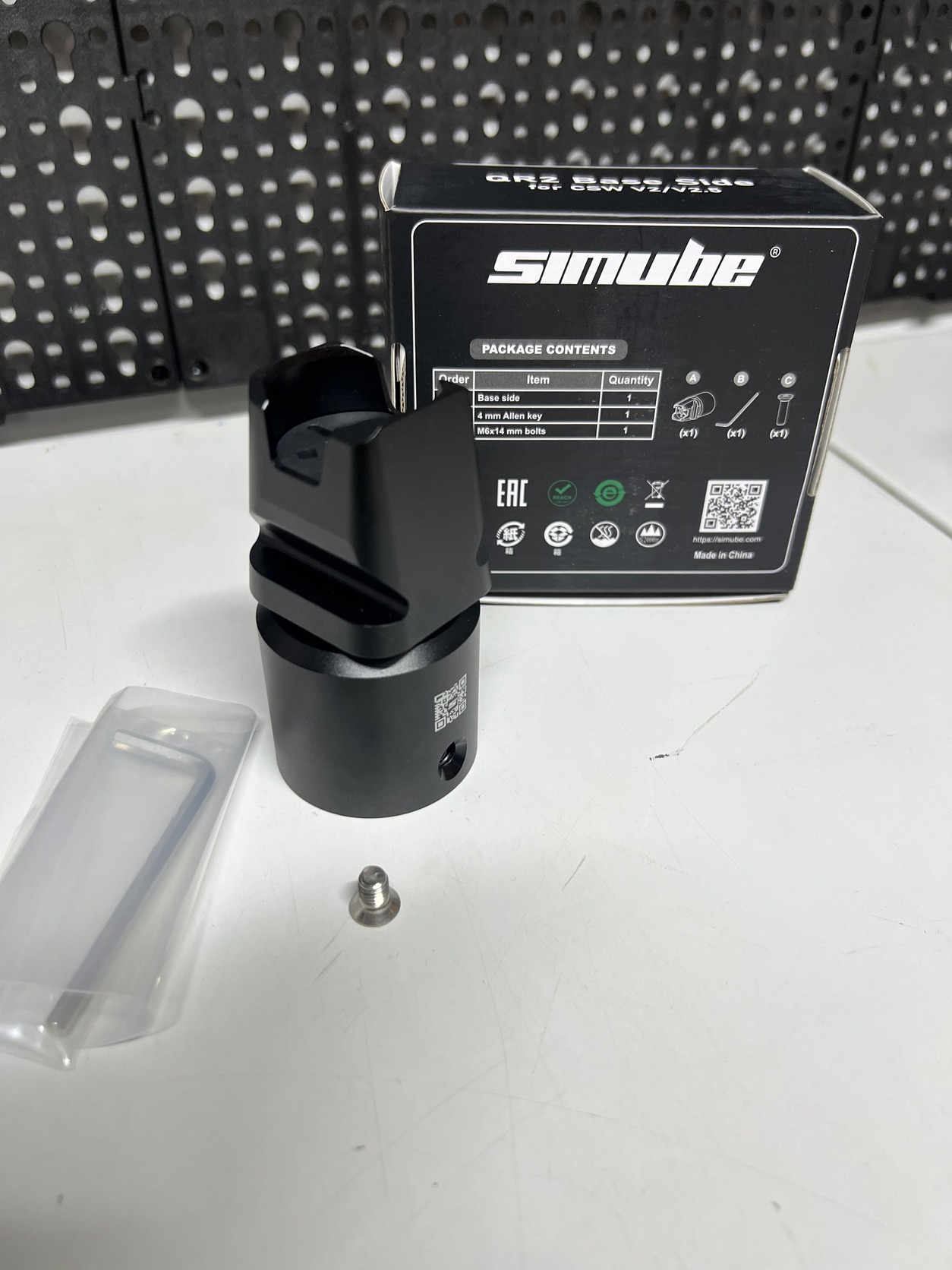 Simube QR1-ről QR2-re Fanatec bázis oldali adapter - HardverApró