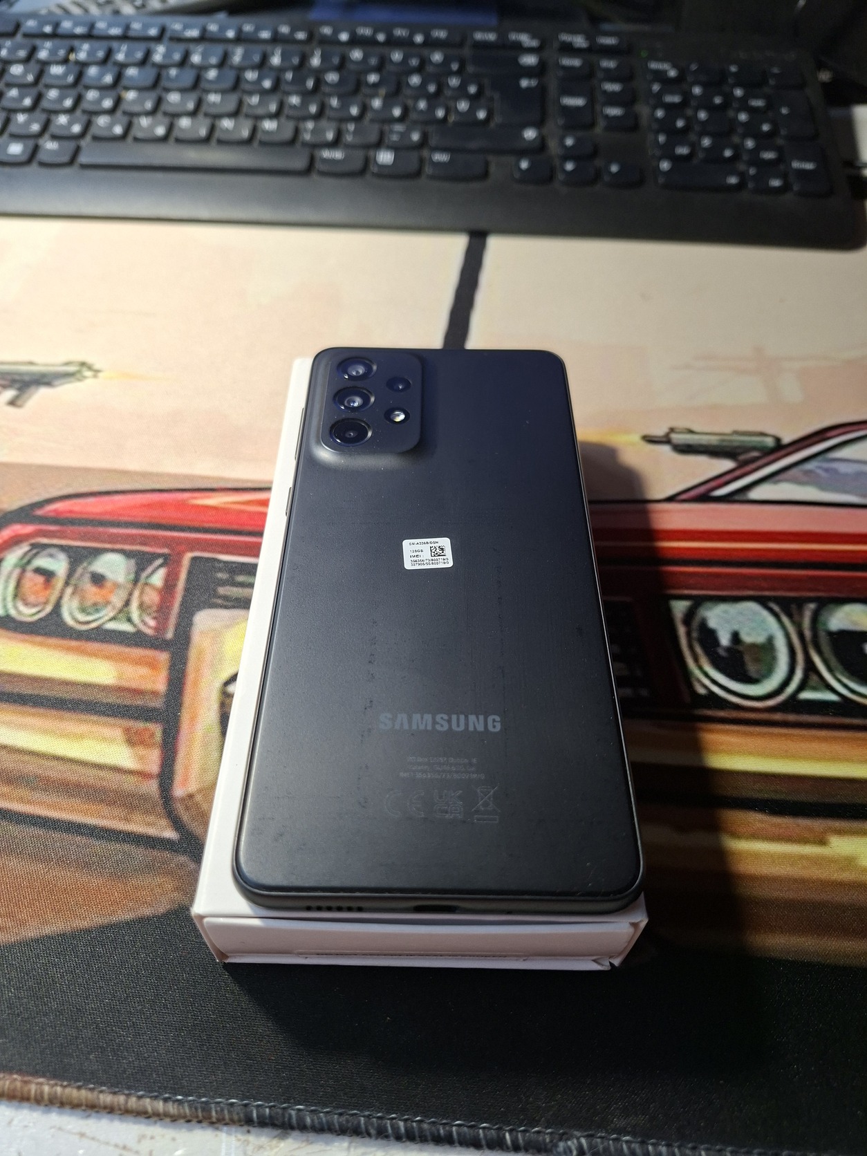 Eladó Samsung Galaxy A33 6/128GB DS telefon - HardverApró