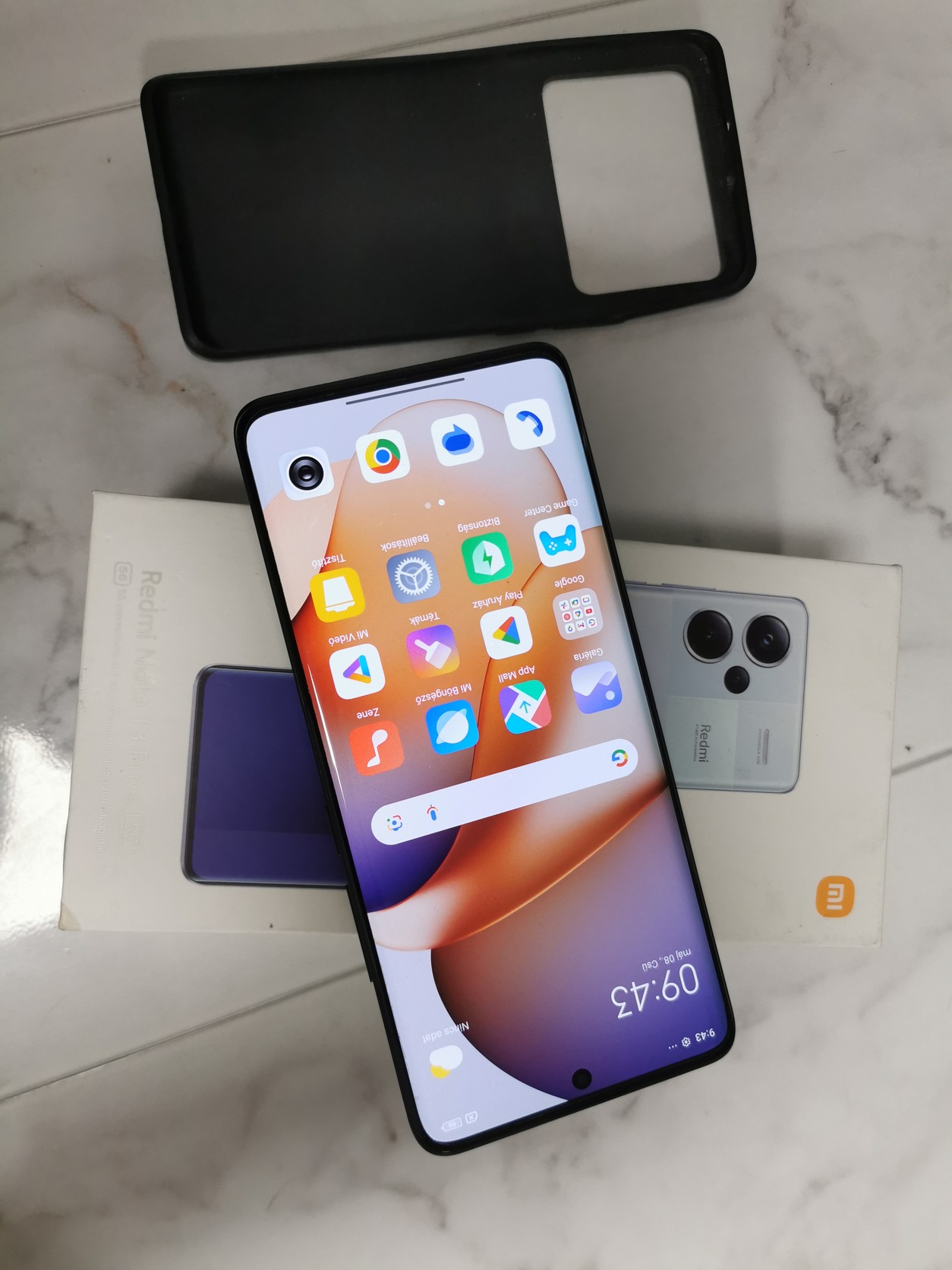 Redmi Note 13 Pro + 5G 12/512GB újszerű 1 év gyári garanciával újszerű ...