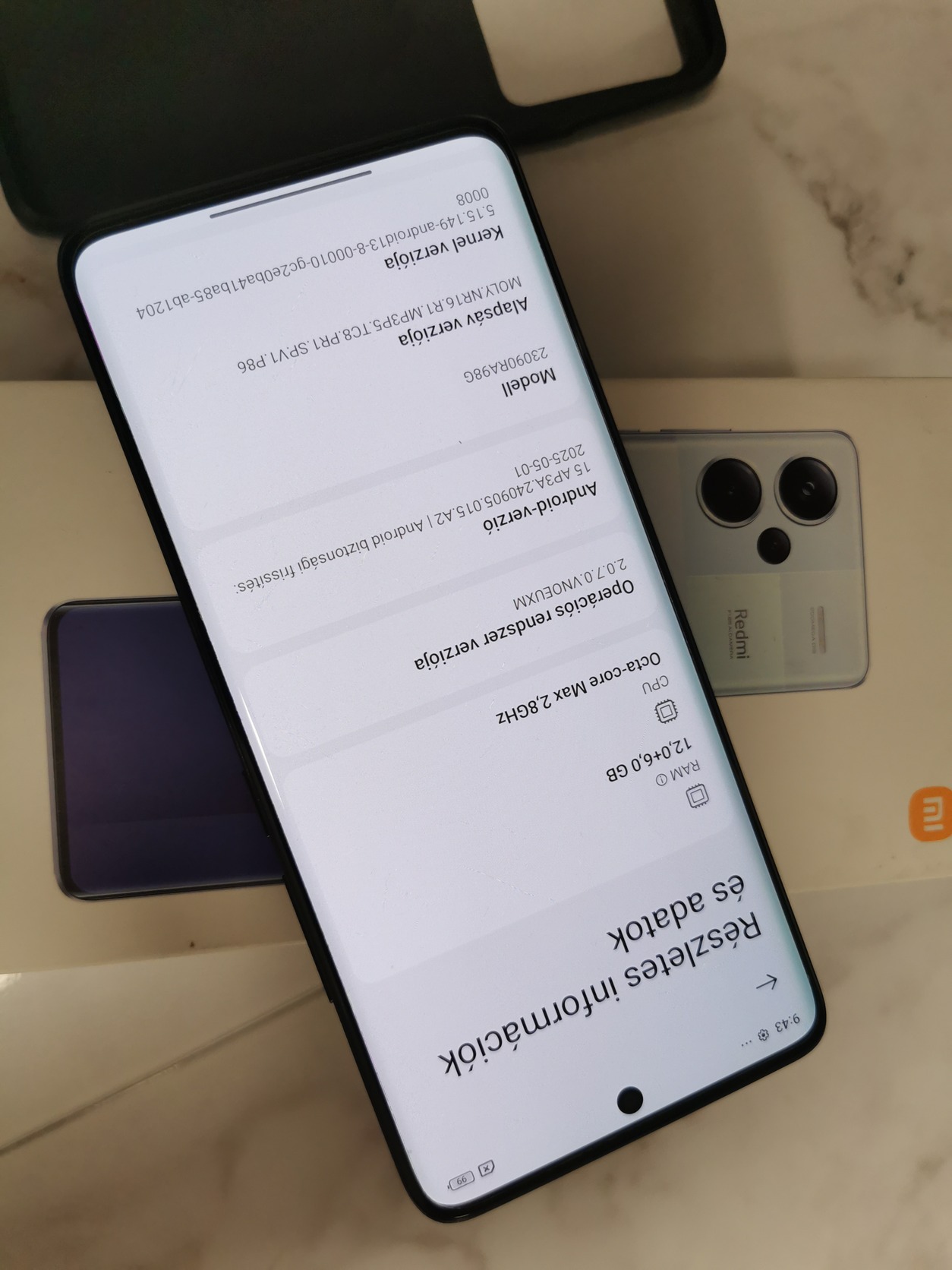 Redmi Note 13 Pro + 5G 12/512GB újszerű 1 év gyári garanciával újszerű ...
