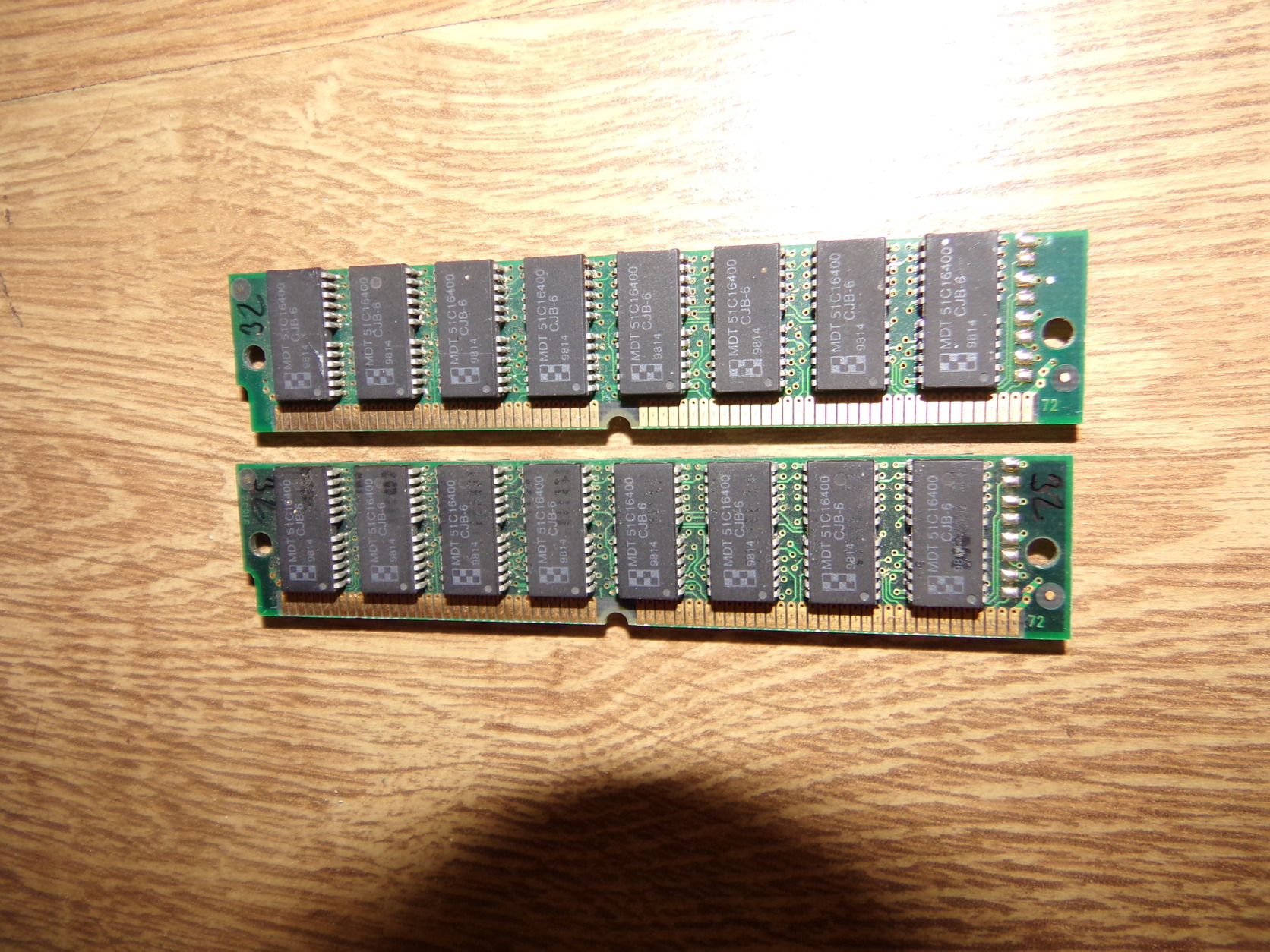 2 X 32 MB 72 PIN EDO vagy FPM RAM - HardverApró
