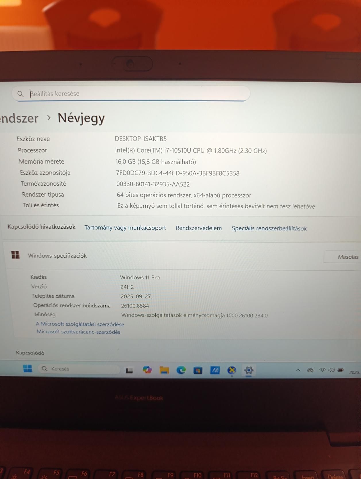 Asus ExpertBook P2451FA-EB1537 - HardverApró