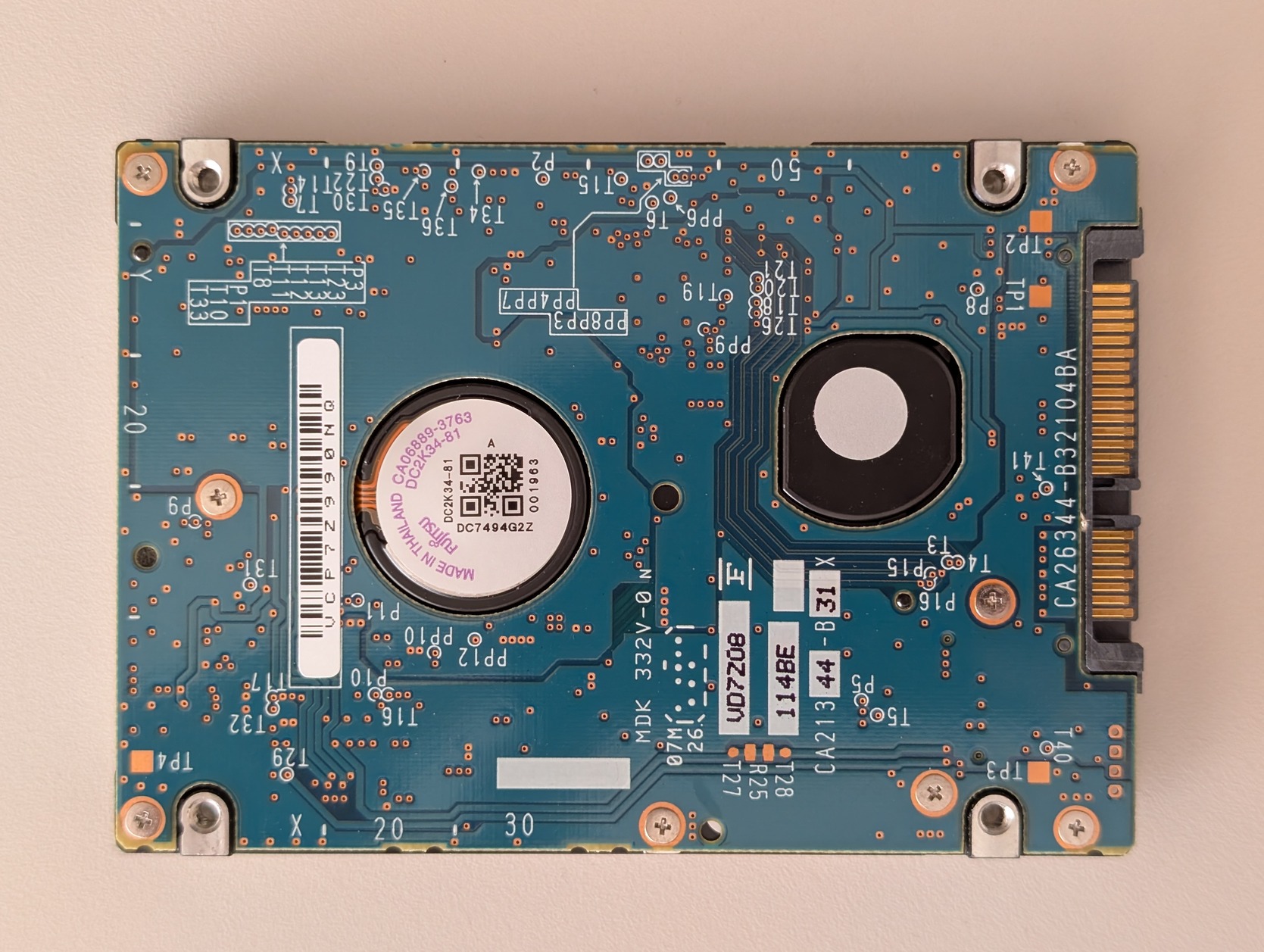 FUJITSU 120GB HDD (100/100%) - HardverApró