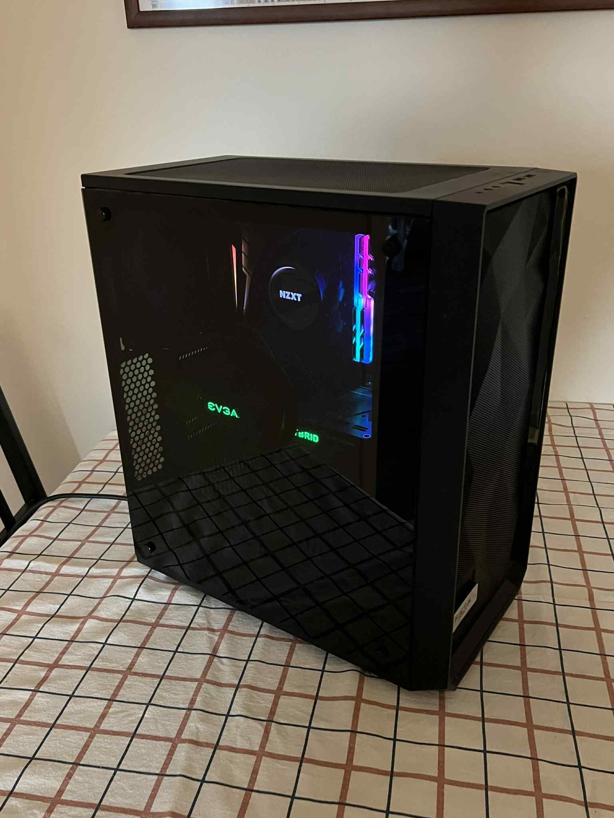 Fractal Design Meshify C dark + i5-9600k +EVGA GeForce GTX 1080 FTW ...