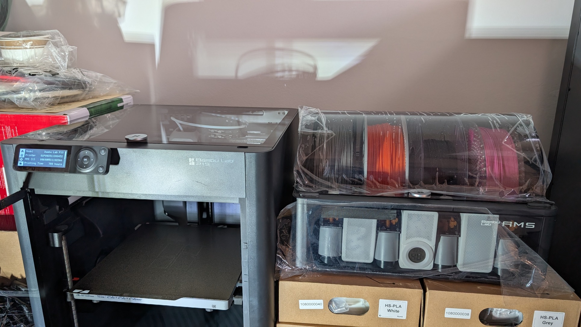 Bambu Lab P1S AMS Combo, dupla extruder +extrák - HardverApró